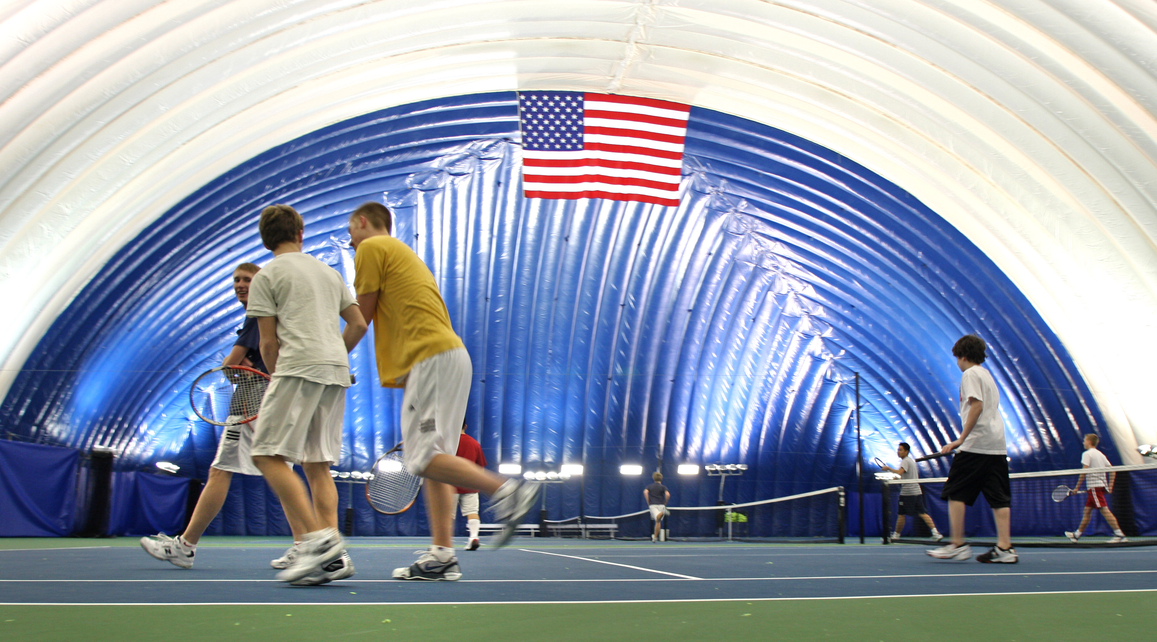 Ex-coach shows how to run a tennis dome without the overhead