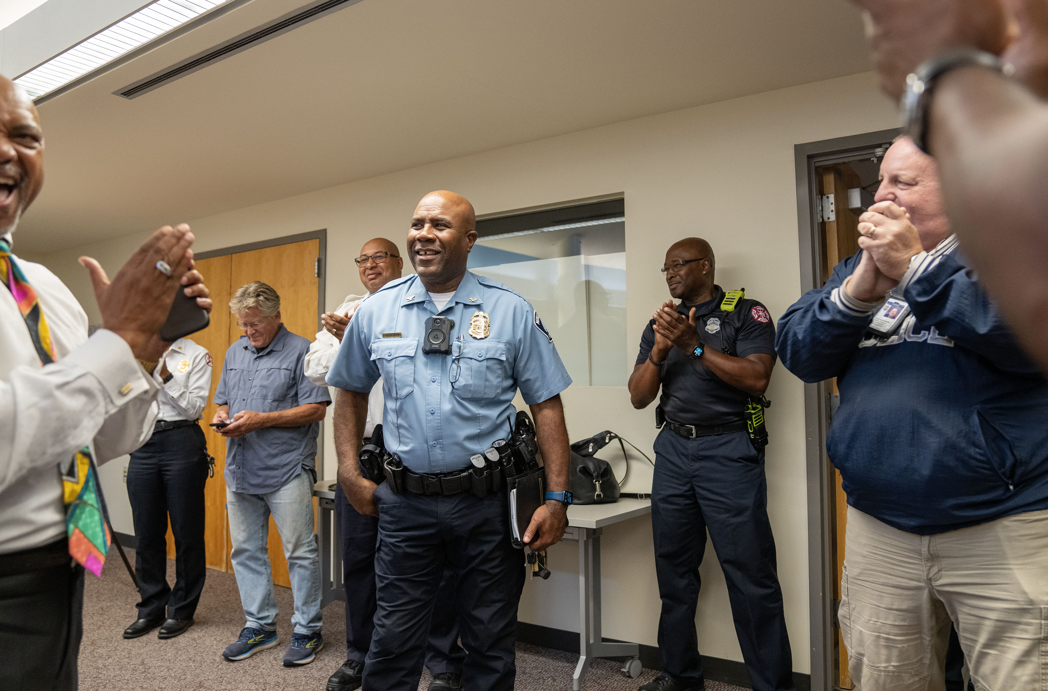 Fourth Precinct Inspector Charlie Adams honored as 'gold standard' of ...