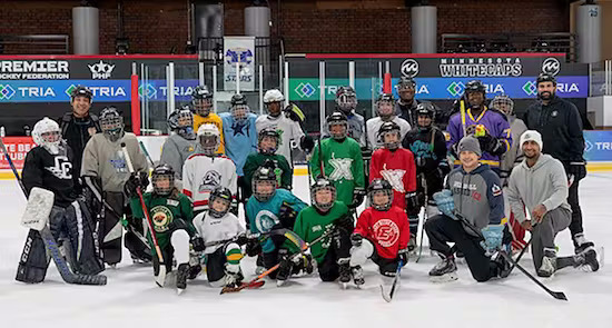 'Good Morning America' spotlights young Minnesota hockey players of color