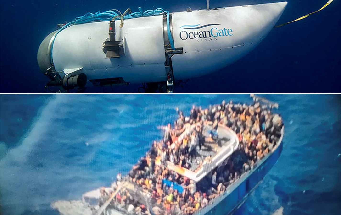 Why one tragedy at sea eclipsed another