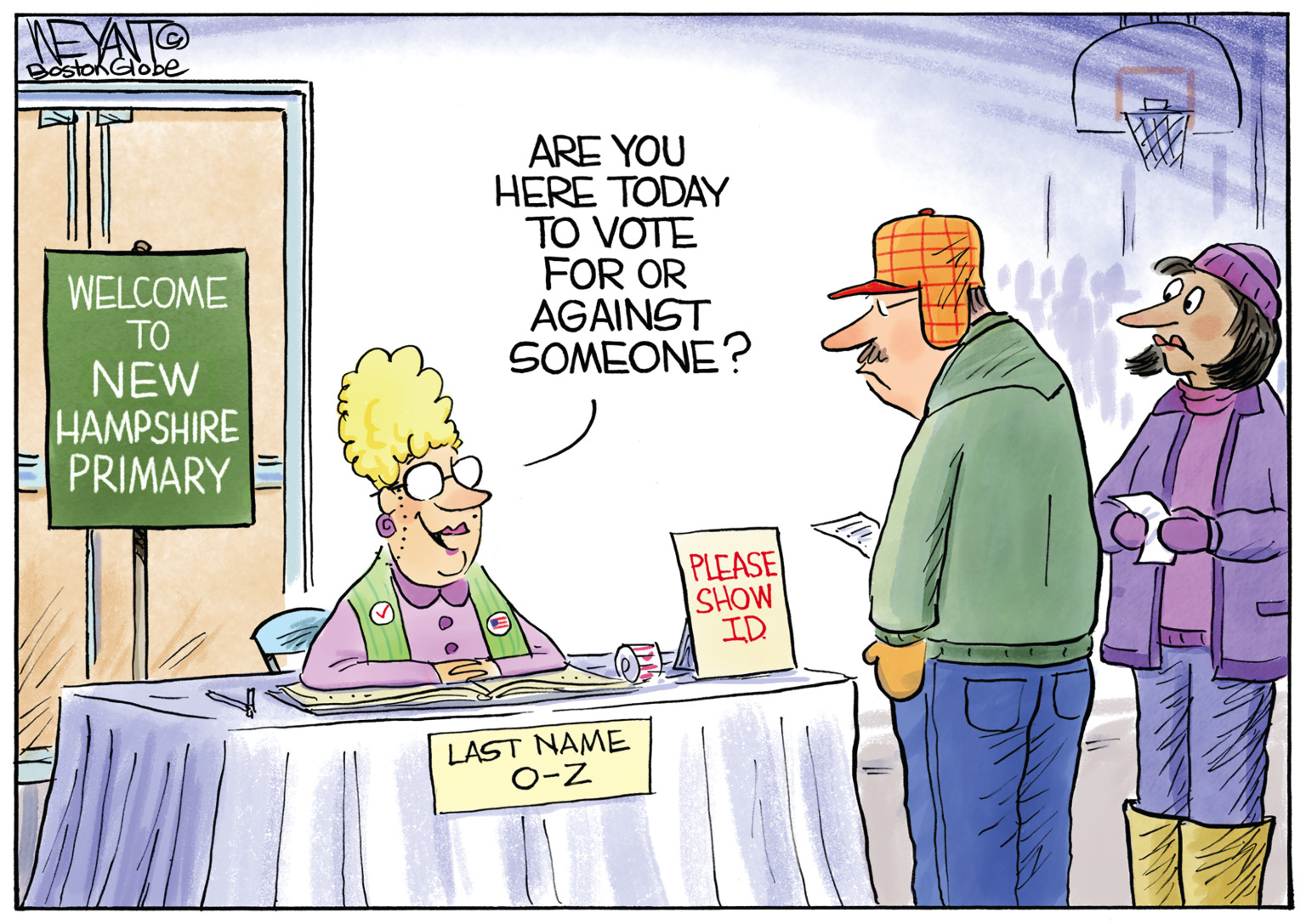 Editorial cartoon: Primary voting strategies