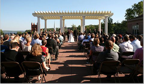A message to the bride and groom: Shhh