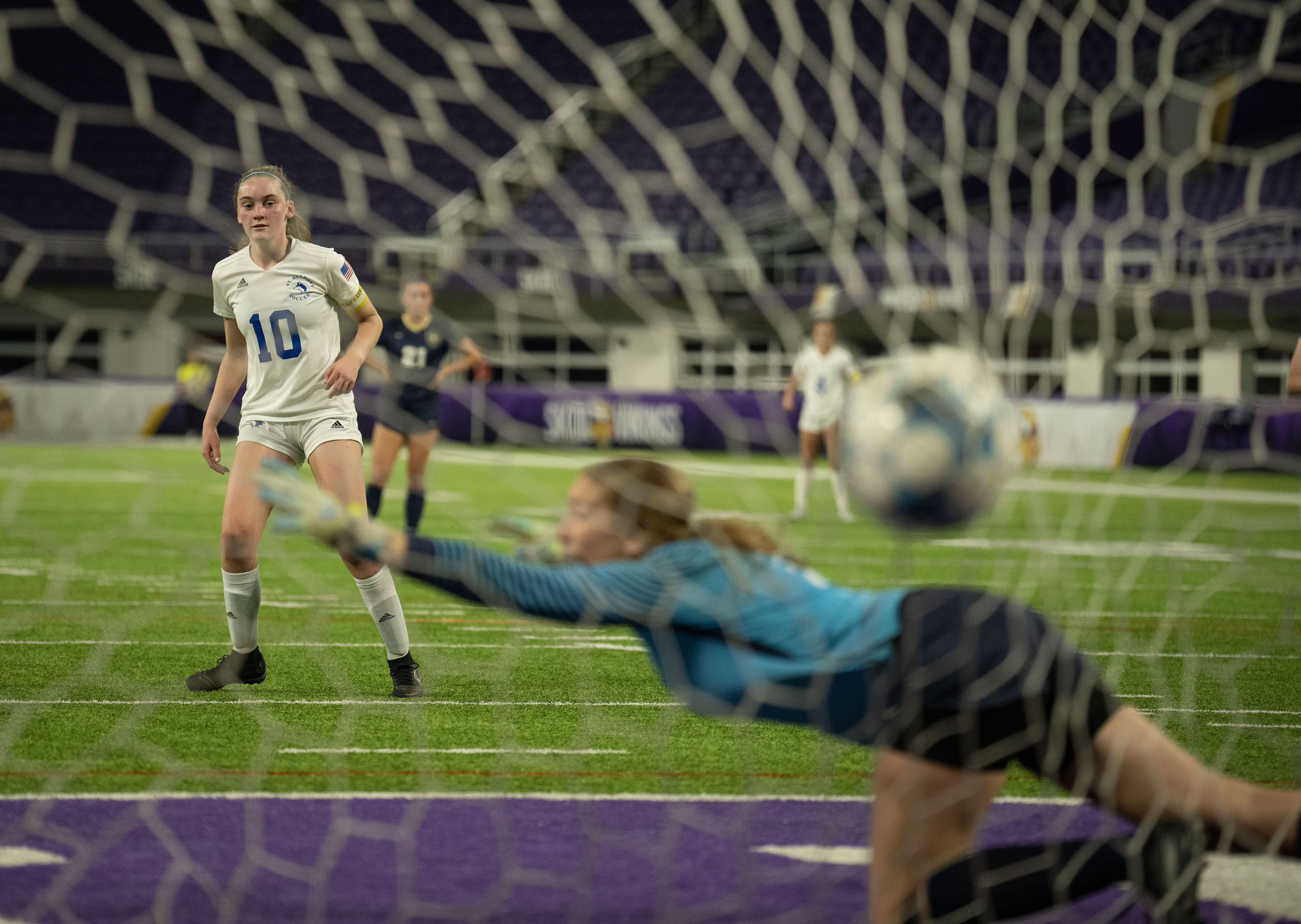 St. Anthony springs an upset in the Class 1A girls' soccer semifinals