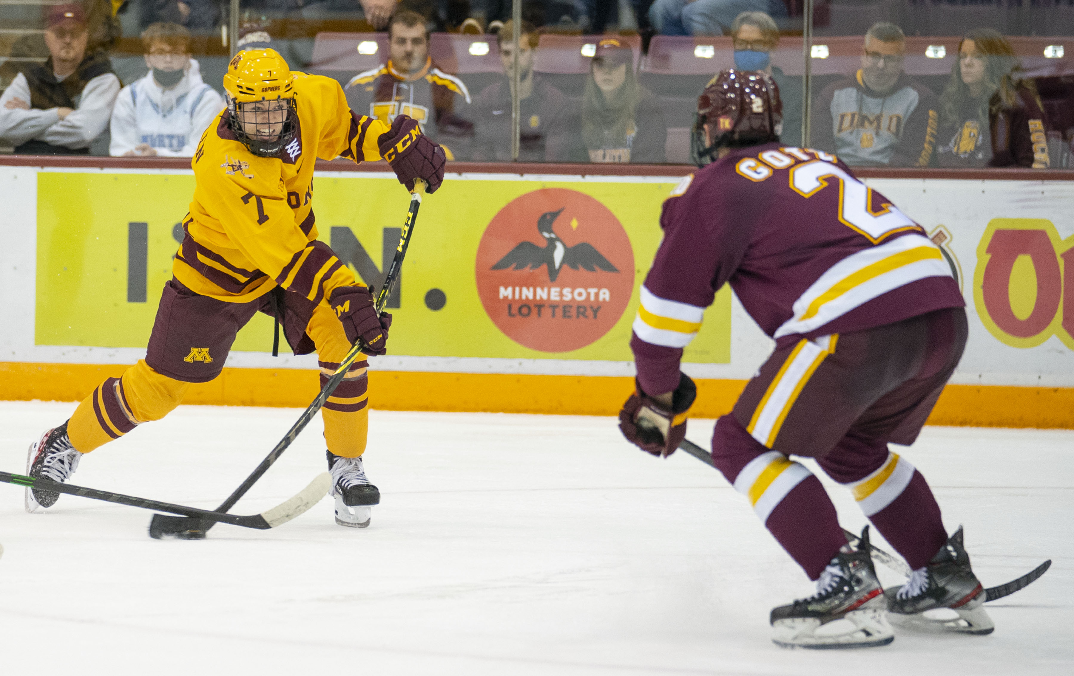 Gophers freshman Aaron Huglen finds a groove on way to Frozen Four
