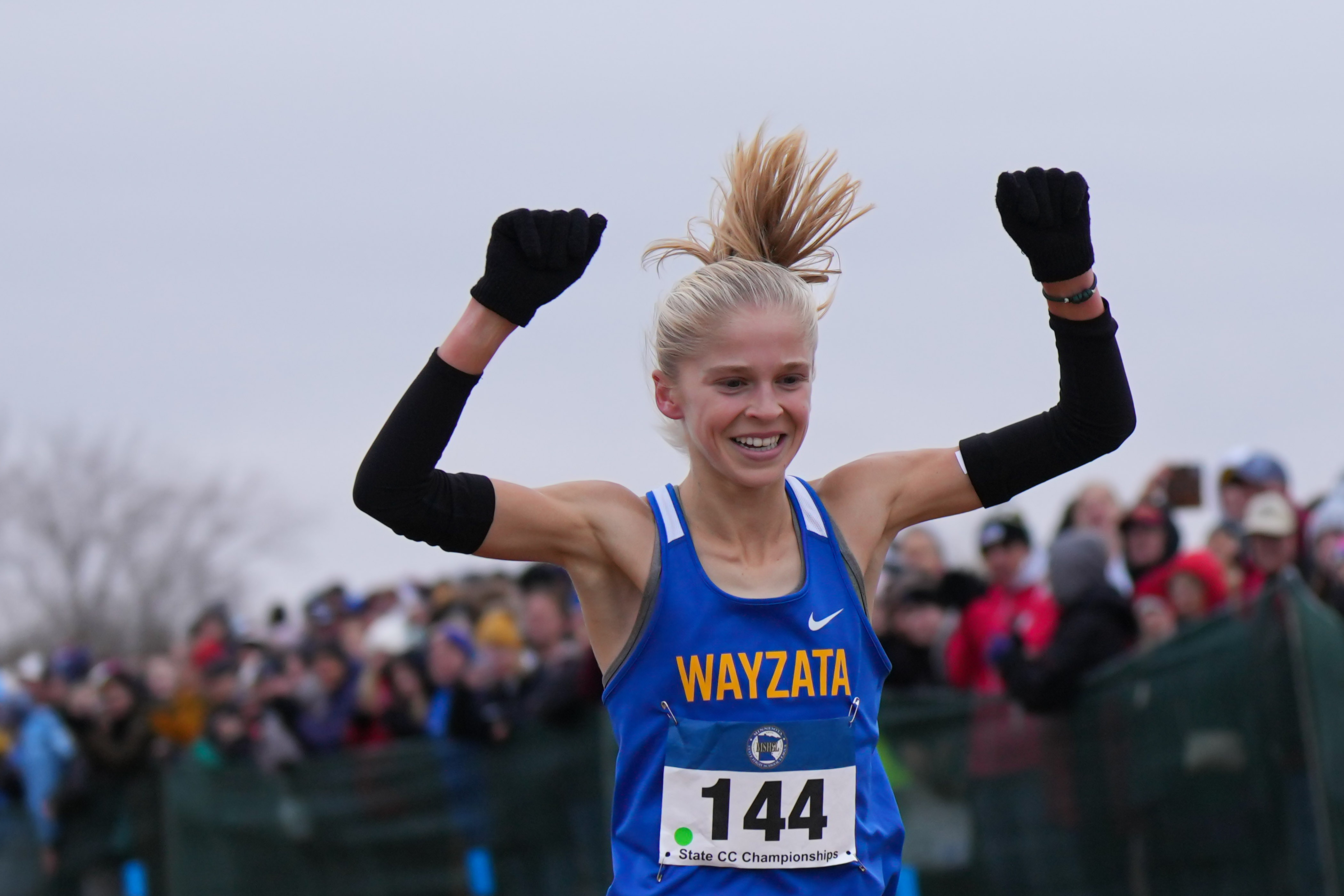 Wayzata runner Abbey Nechanicky tops it off with girls' Class 3A title