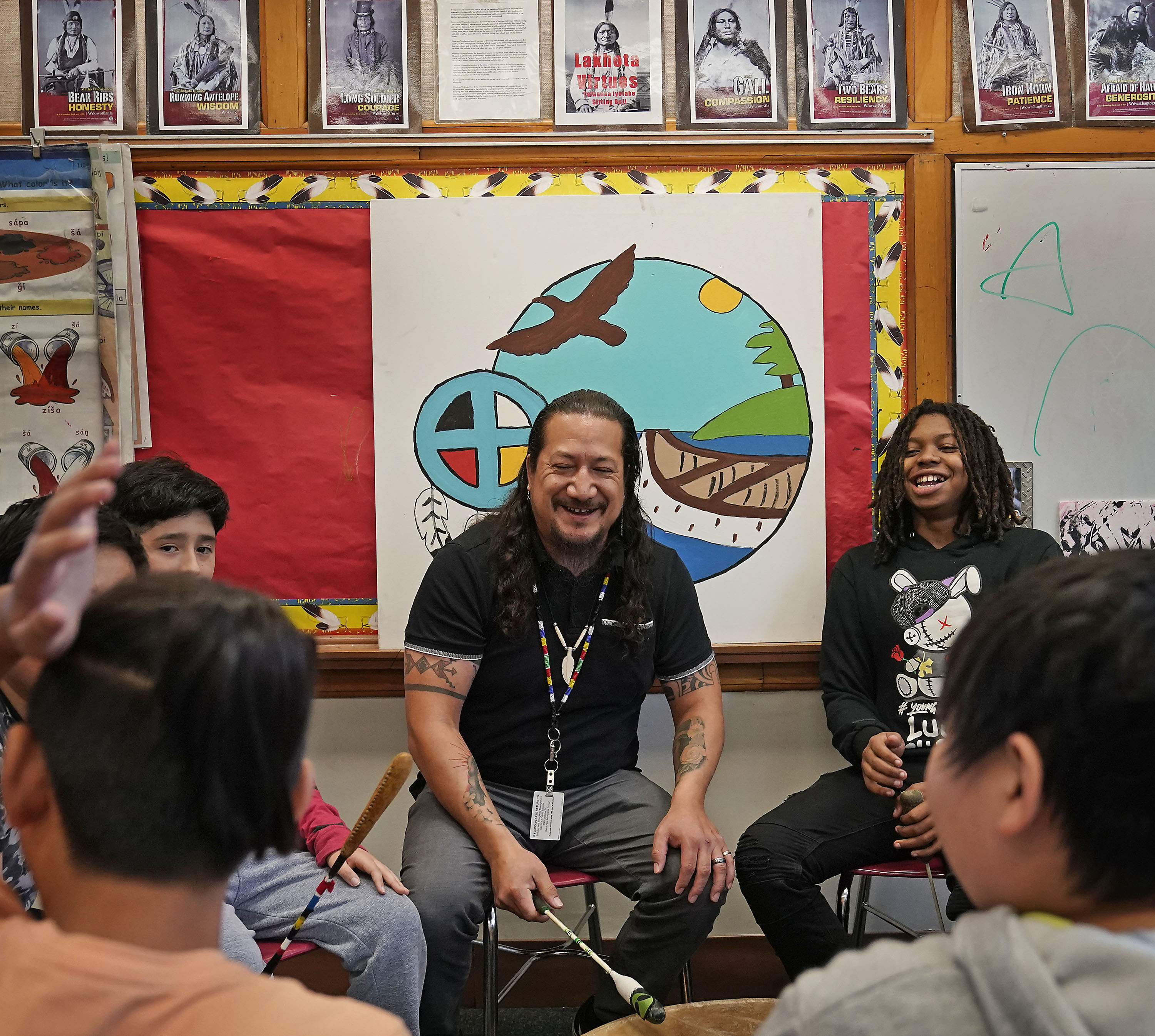 St. Paul's American Indian Magnet School hosts many cultures