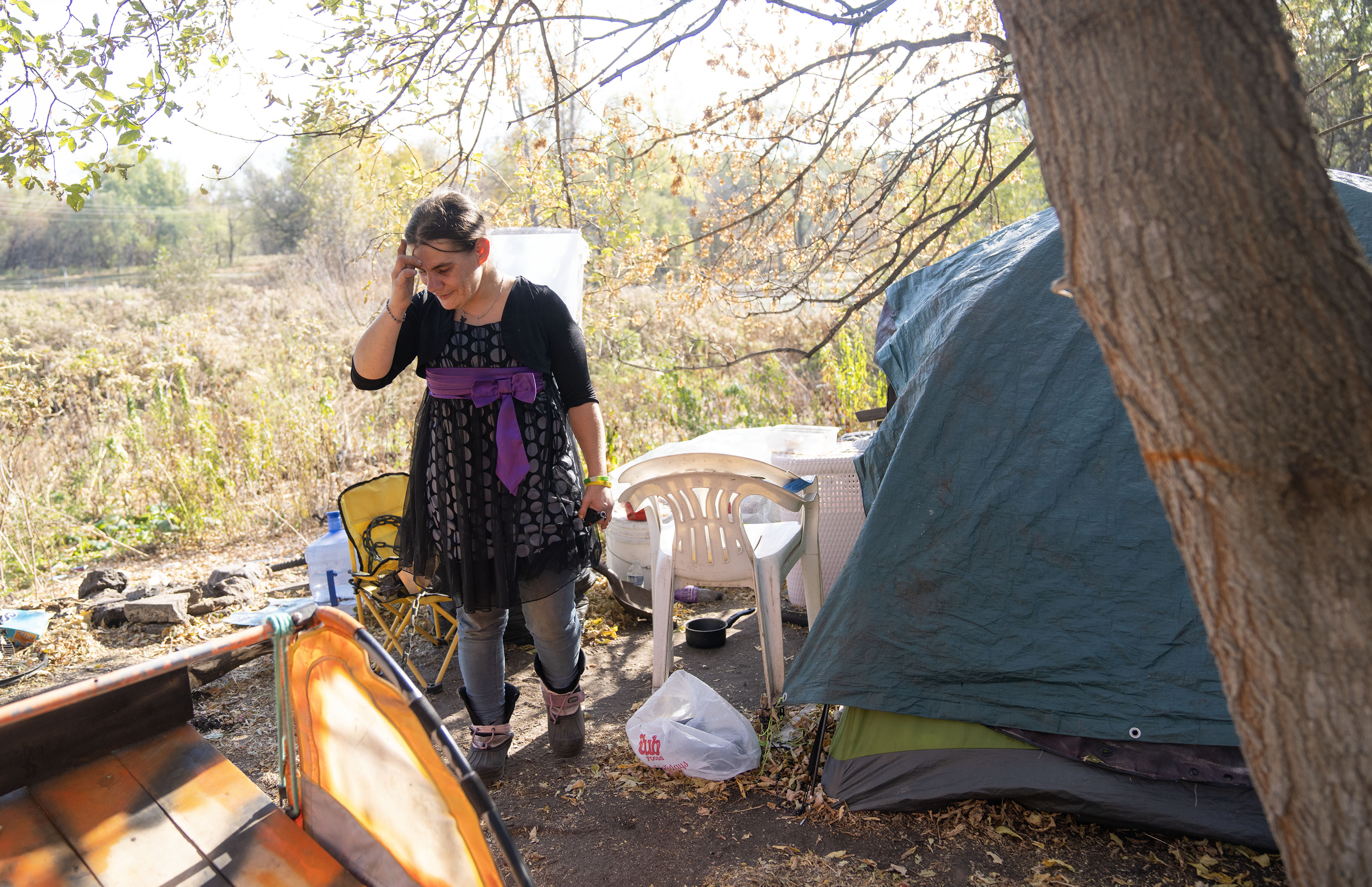 In Minneapolis and St. Paul, two homeless encampment strategies