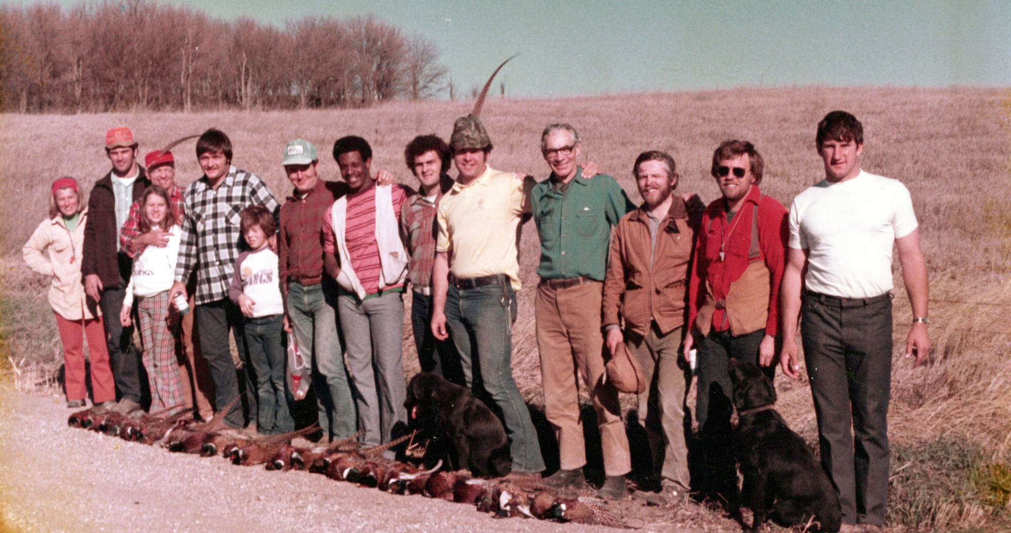 Football and pheasants once brought Vikings together in Iowa