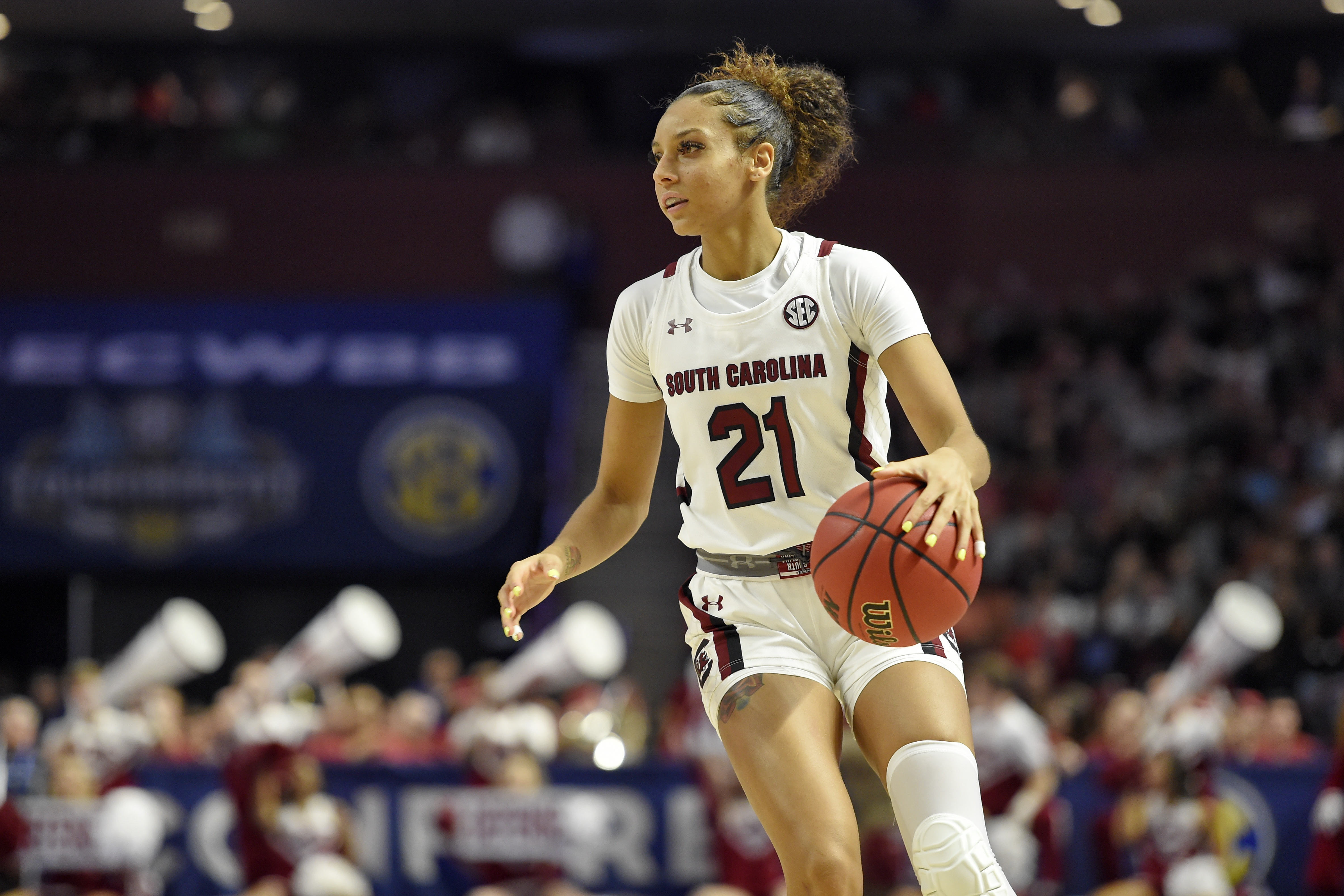 Lynx select South Carolina forward Mikiah Herbert Harrigan with No. 6 ...