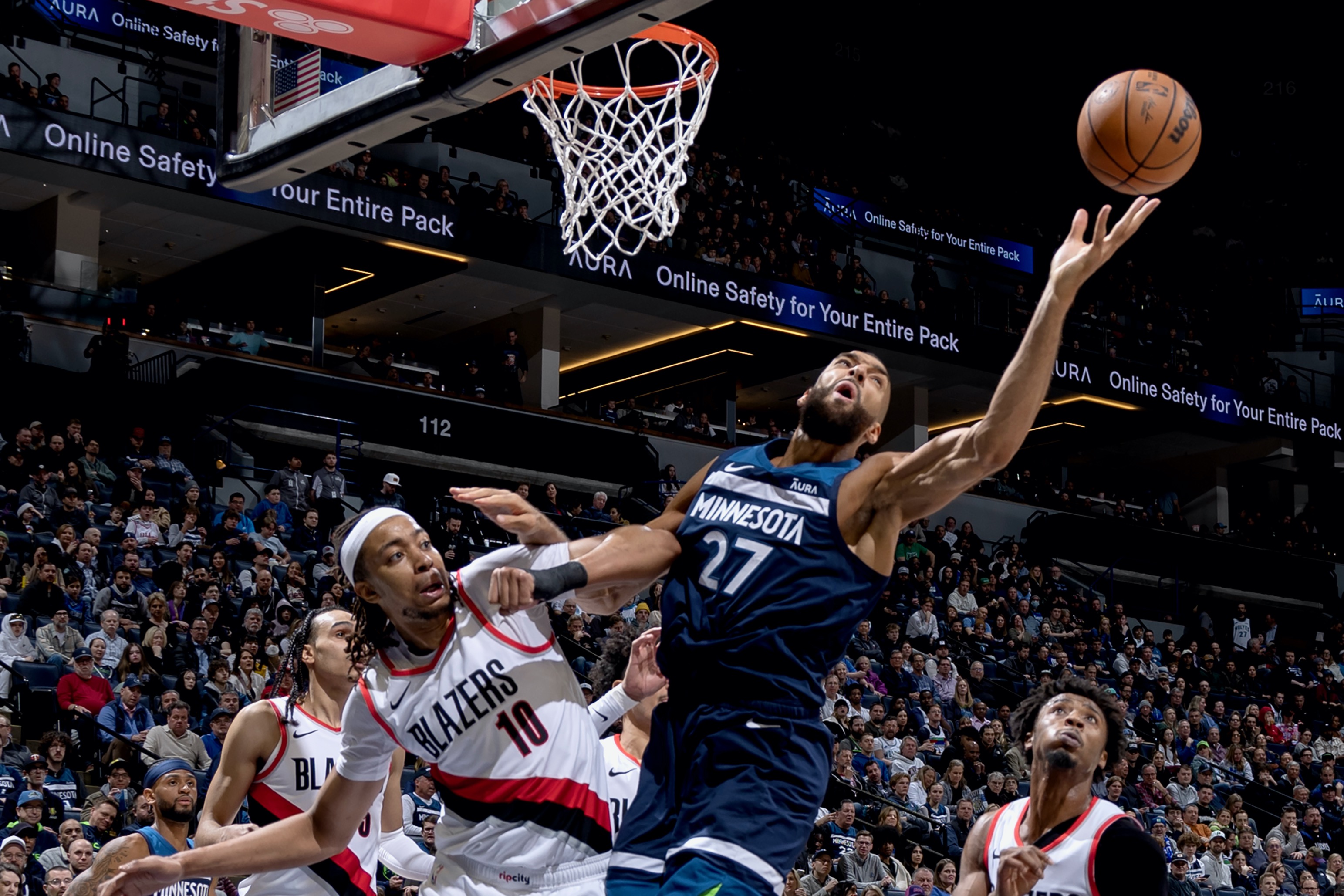 Timberwolves beat Trail Blazers; Rudy Gobert’s nearly perfect game ...
