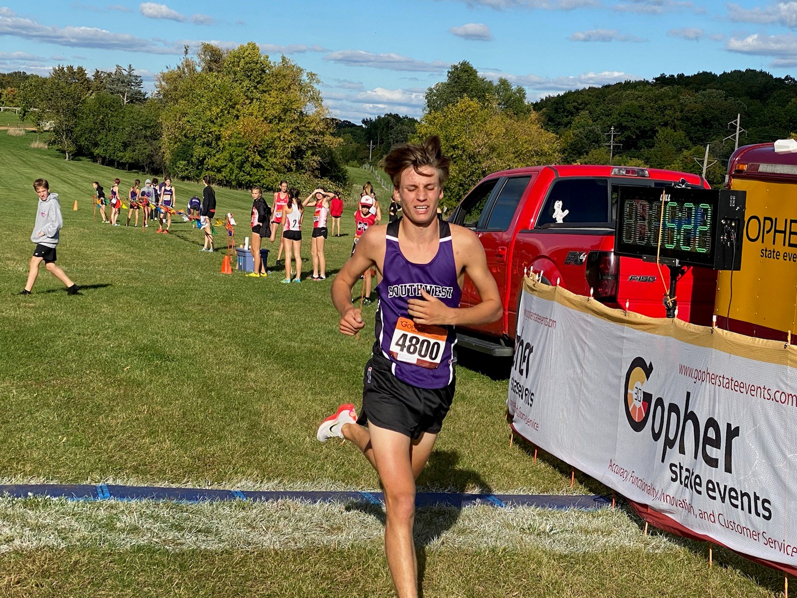 Great Scott! Minneapolis Southwest boys' cross-country runner Sam Scott ...