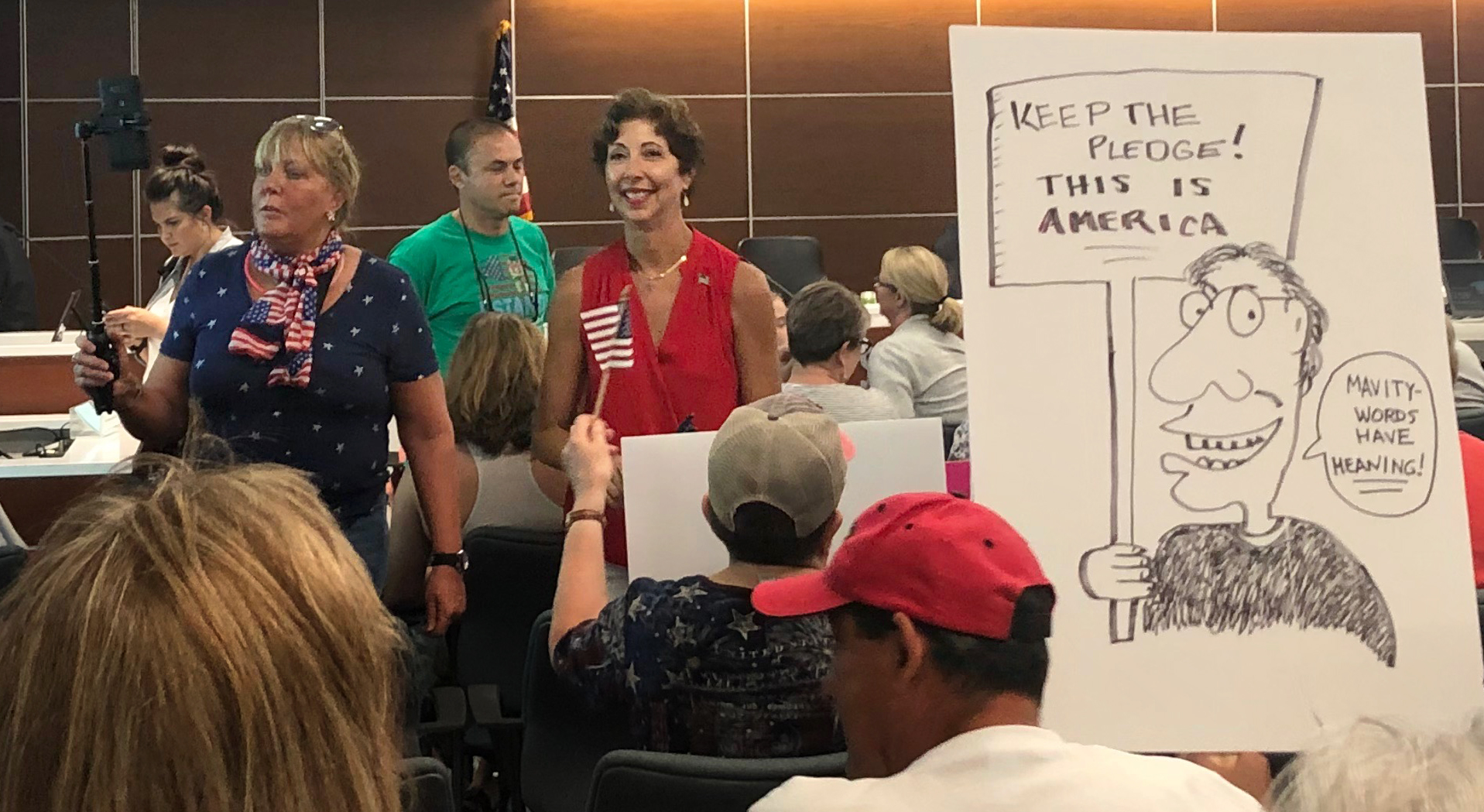 In Wake Of Protests St Louis Park Reinstates The Pledge Of Allegiance