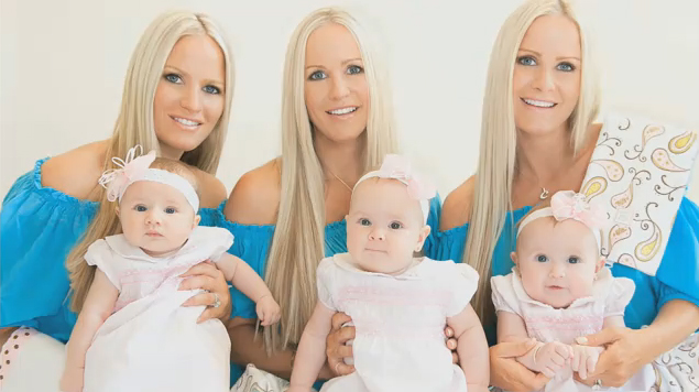 Dahm triplets' new target: Moms