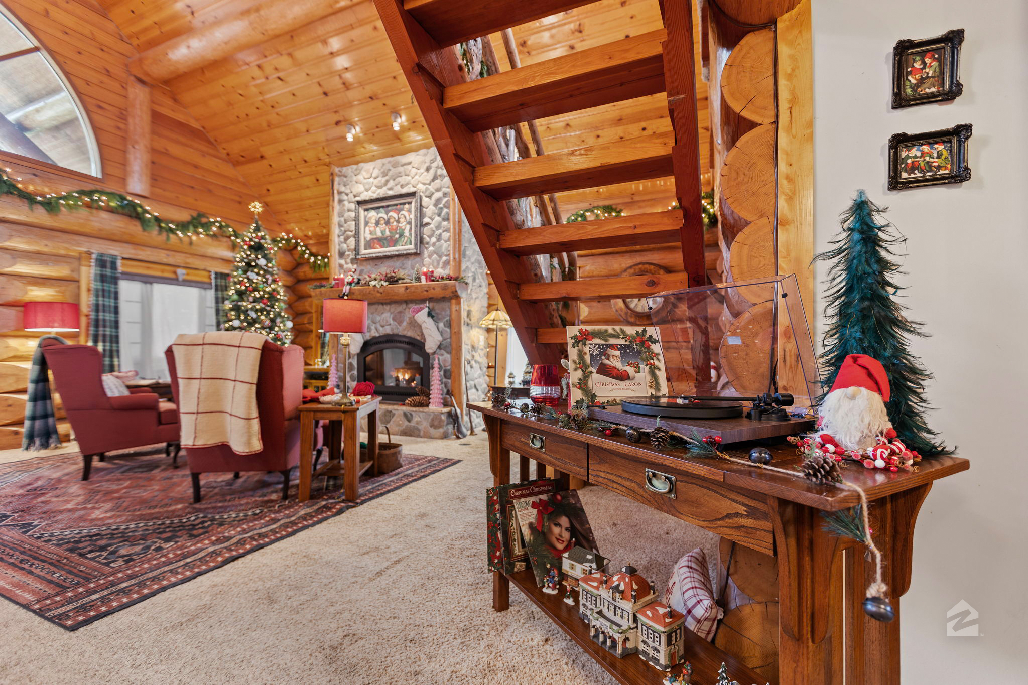 North Pole Santa House Inside