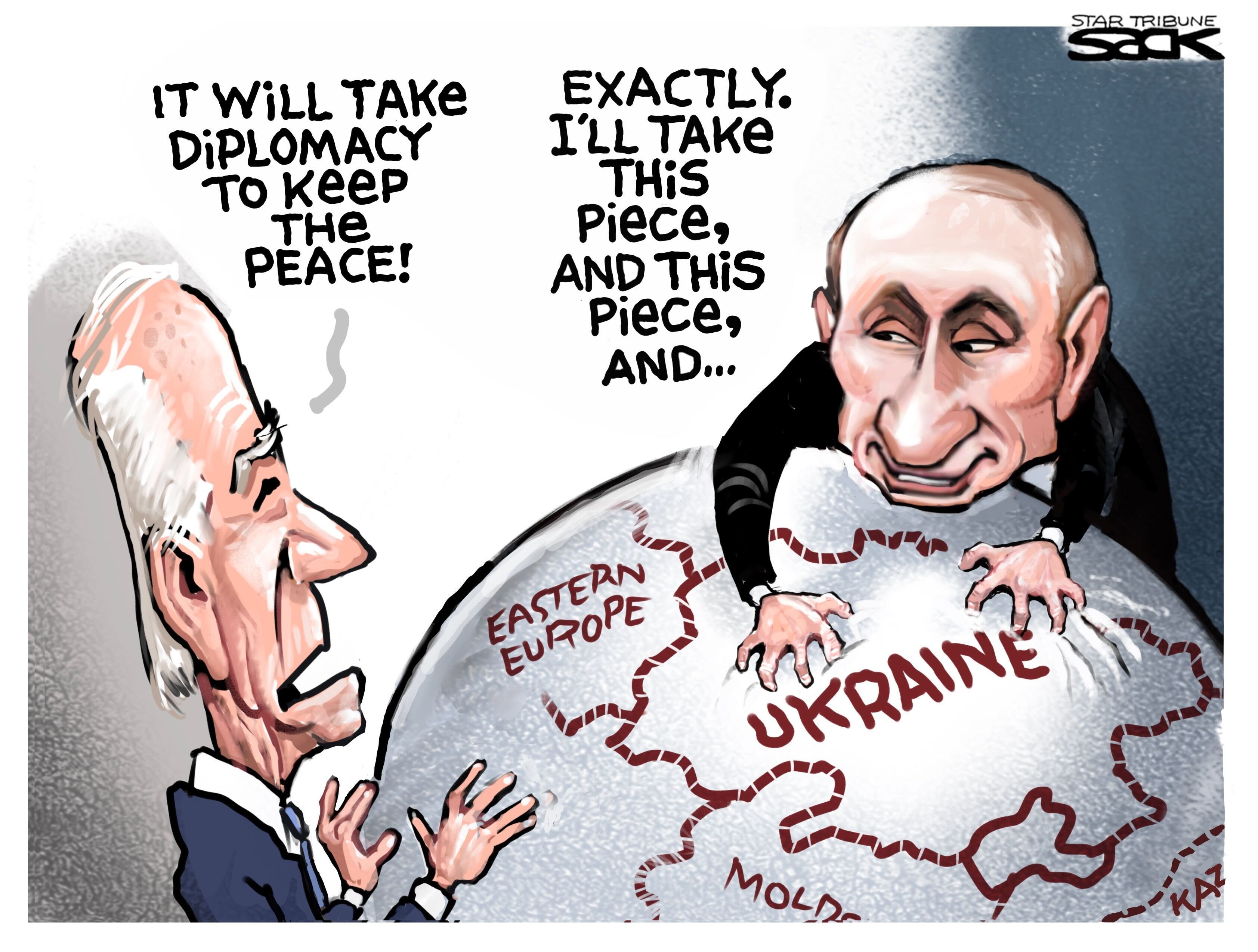 The best of editorial cartoons in 2022