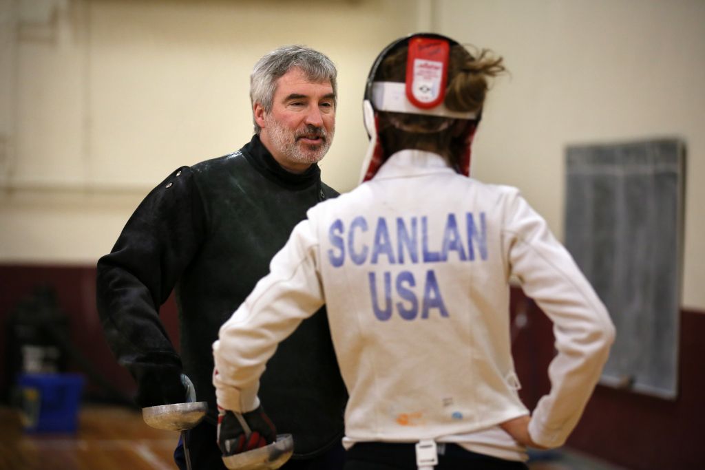 Fencing gig beat out law school for Olympic coach Sobalvarro