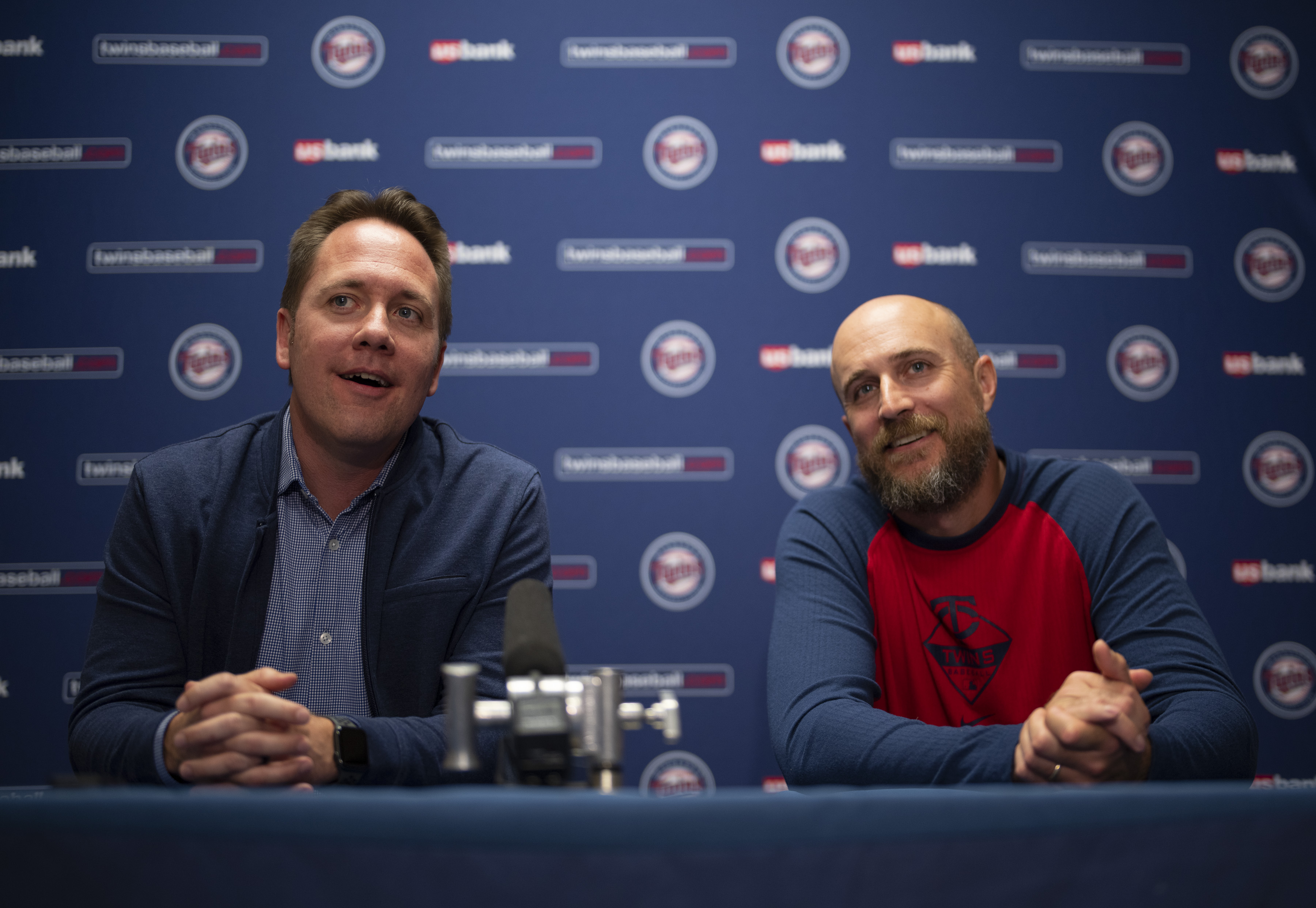 Derek Falvey will return to Twins for 'many, many years,' Dave St ...