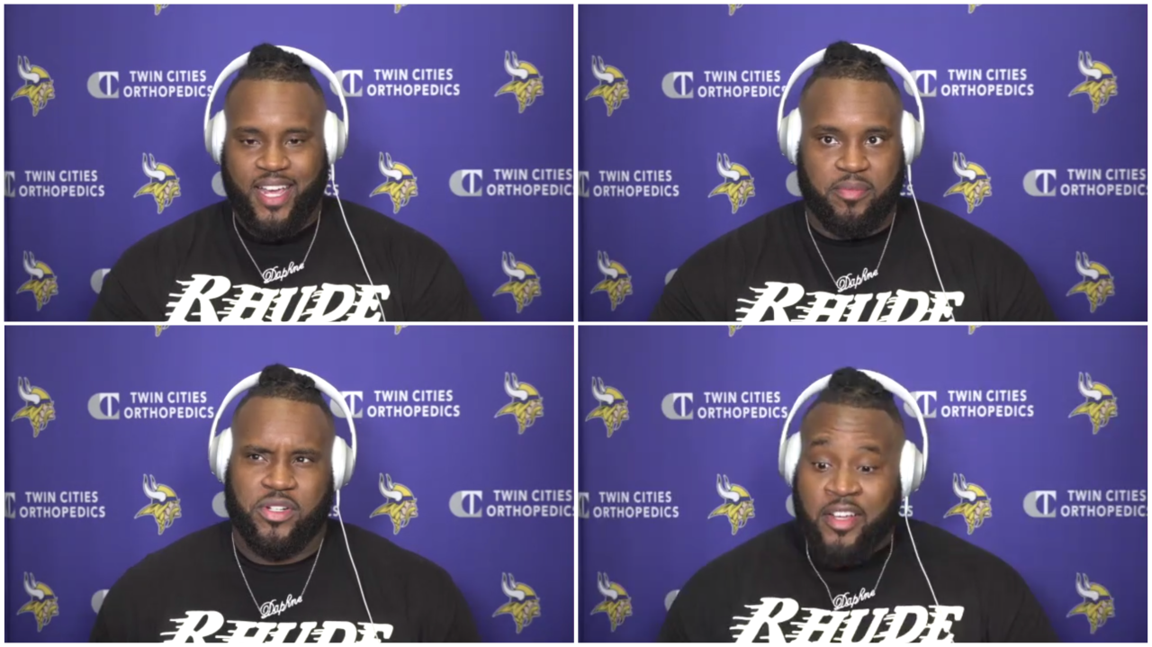 Michael Pierce, a year after signing with the Vikings, prepares to join ...