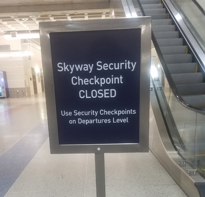 With air travel up again, will the skyway checkpoint at MSP Airport reopen?