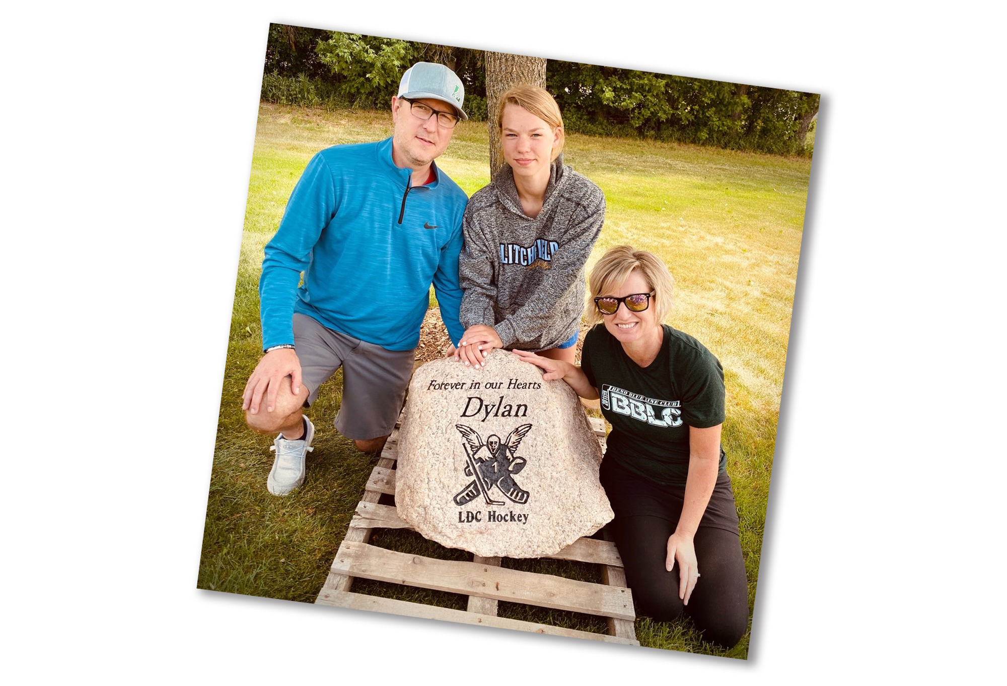 Dylan died this summer and became 'a superhero'