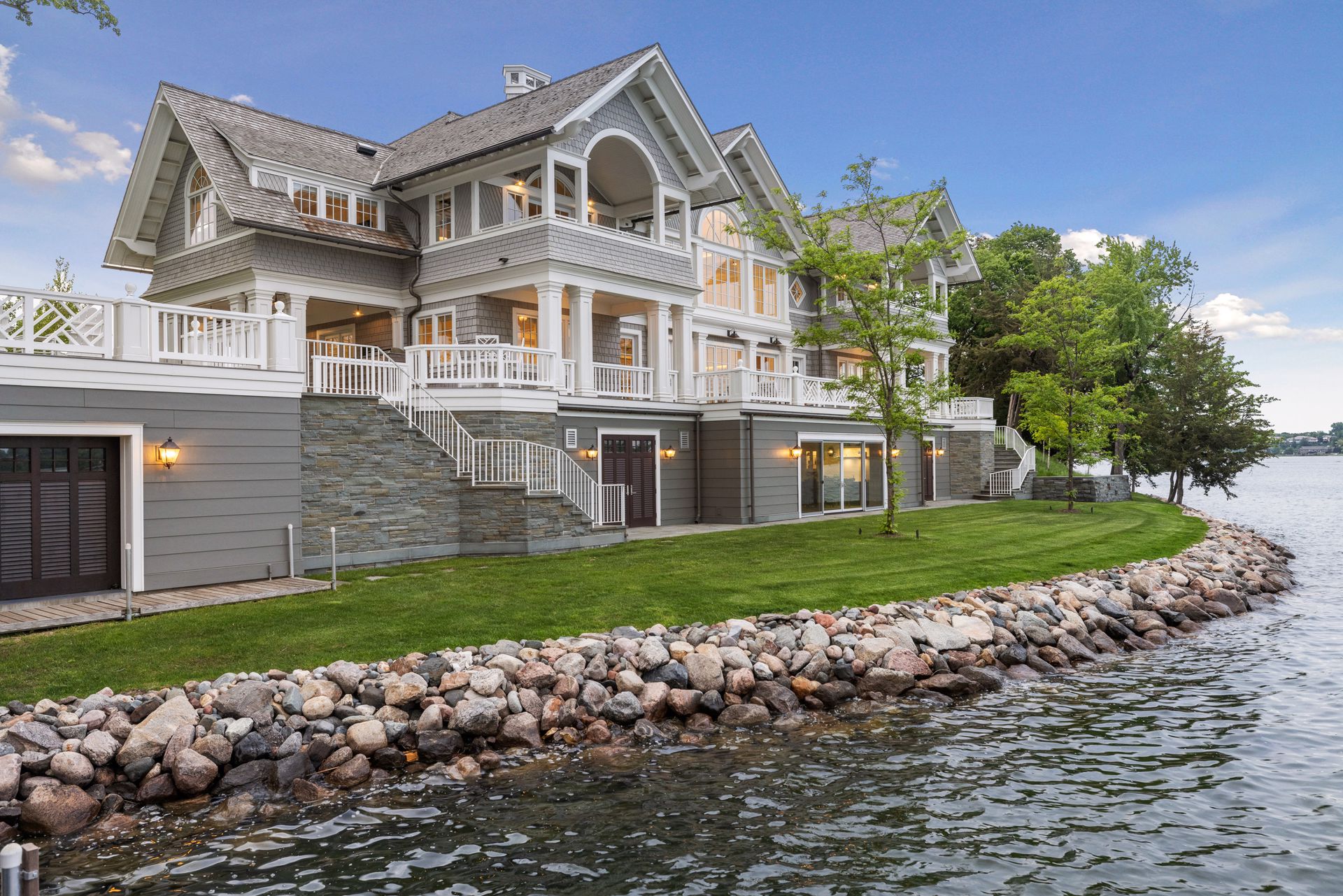 $14.75 million home on Lake Minnetonka offers stunning views, nautical ...