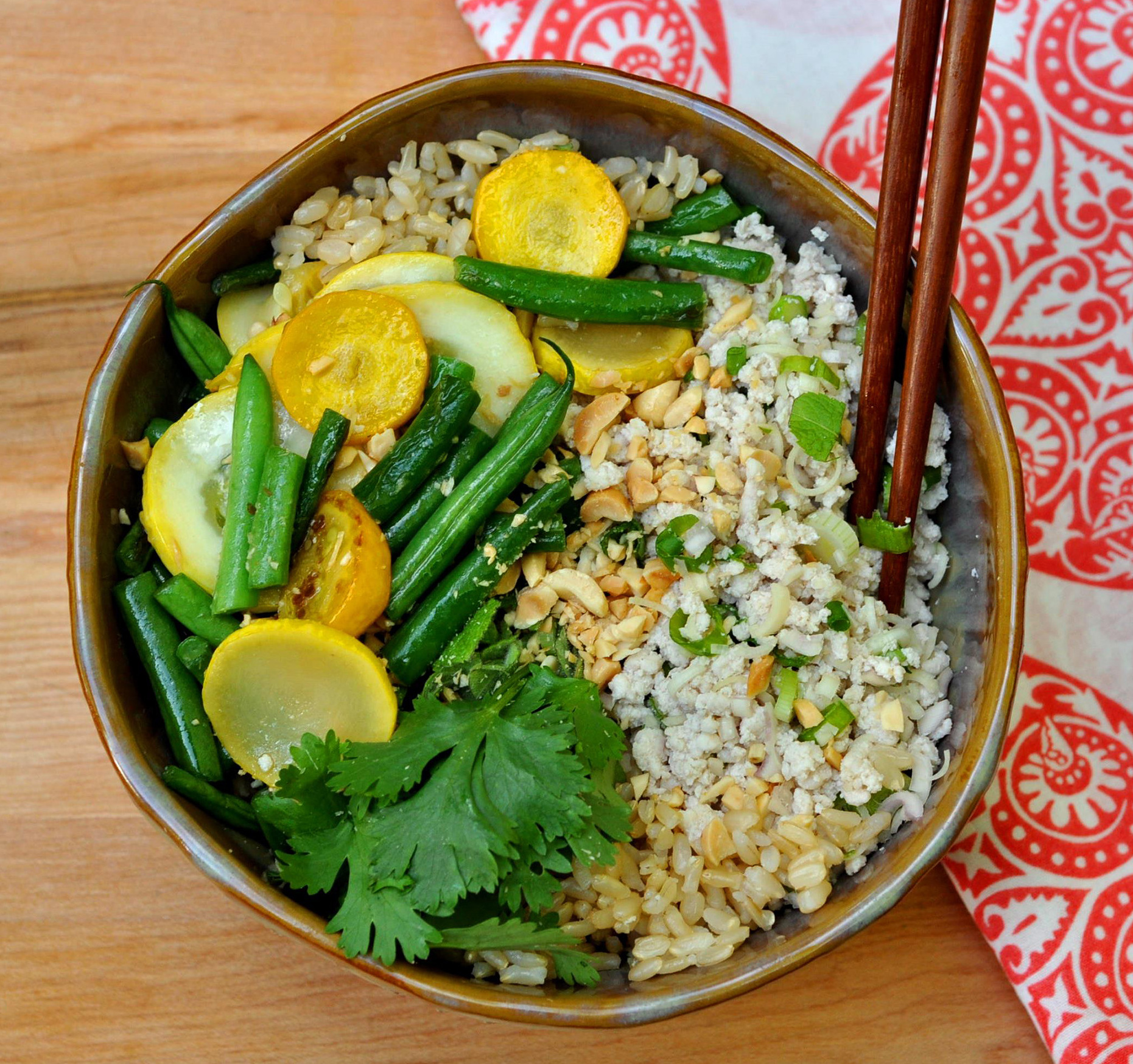 Make-your-own rice bowls keep dinner simple