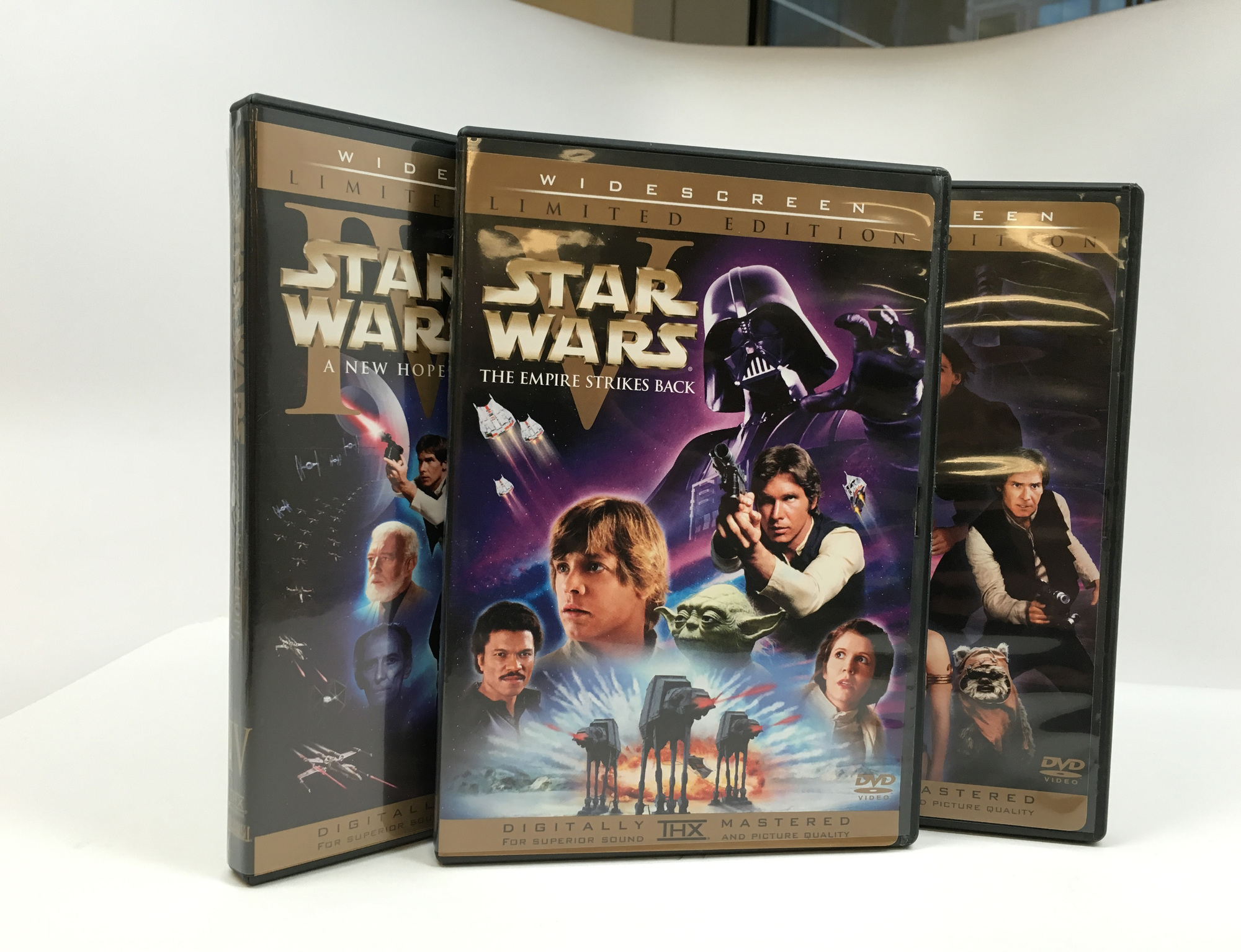 Original 'Star Wars' films available on DVD, if you're willing to settle