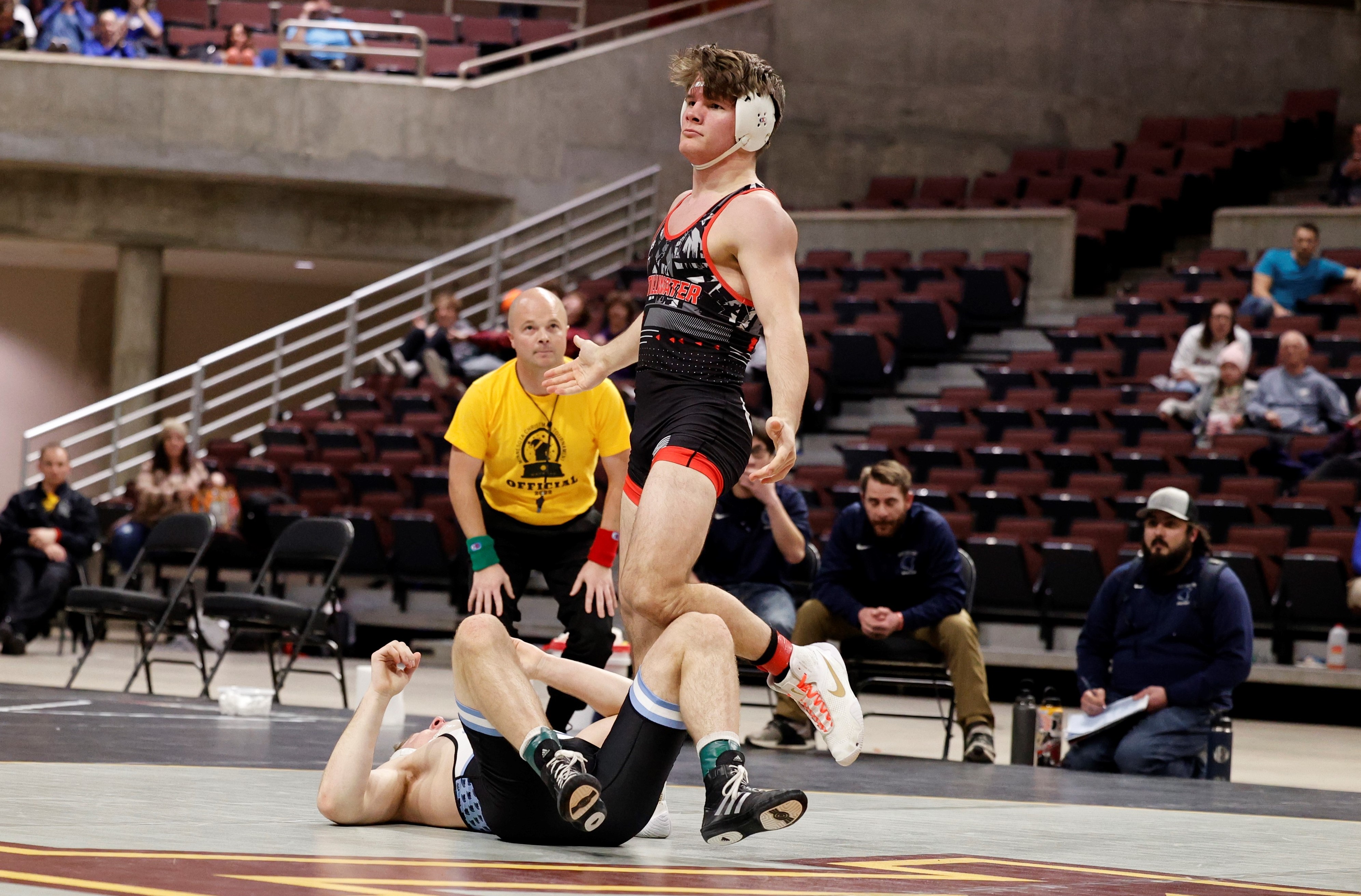 Ryder Rogotzke, Stillwater wrestler and pinning machine, picks a new target