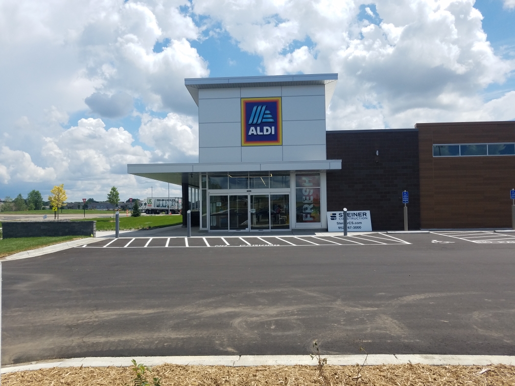 Aldi is opening in Ramsey. It's part of a building boom in the city.