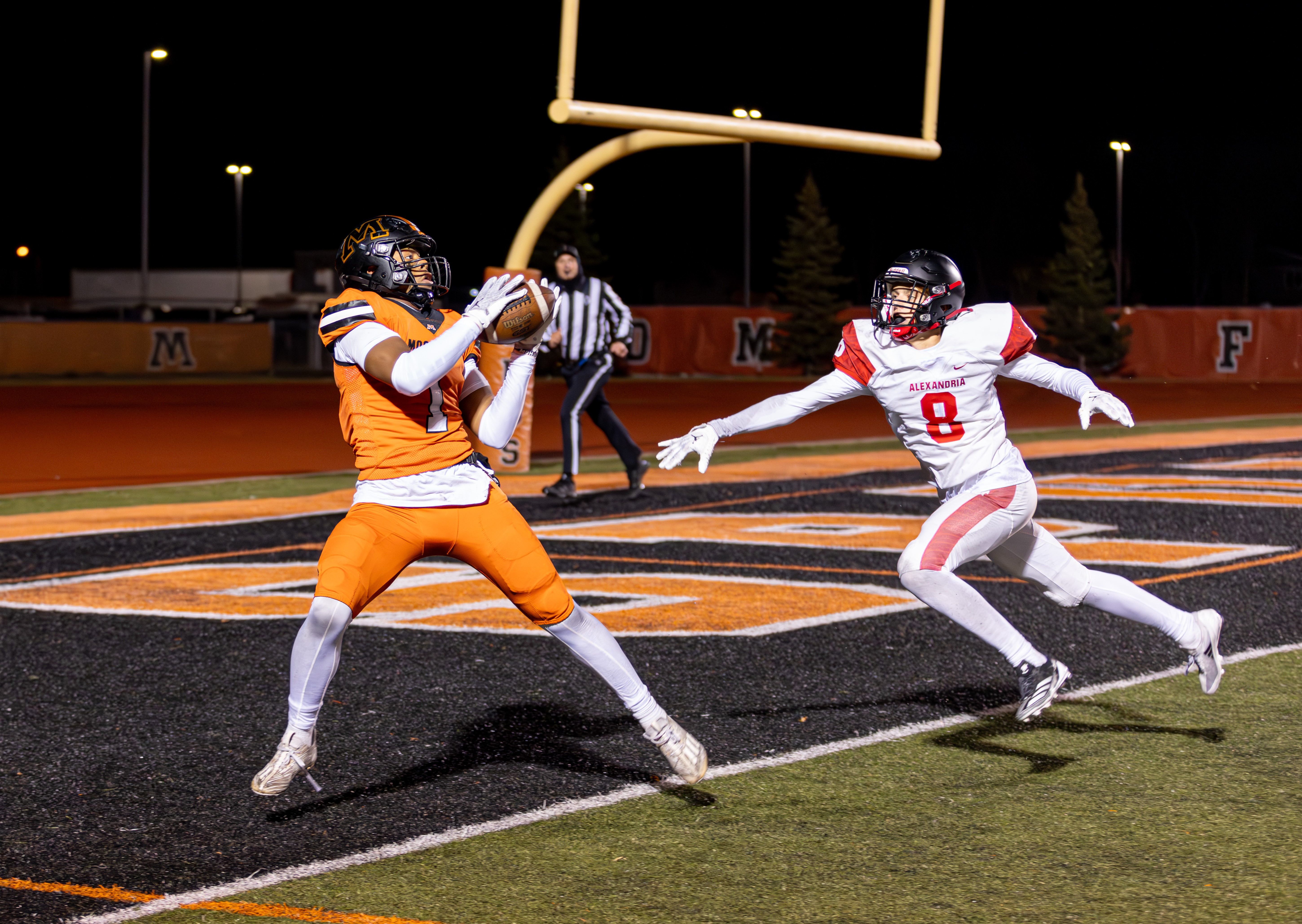 Alexandria turns it around, takes high school football playoff win over ...