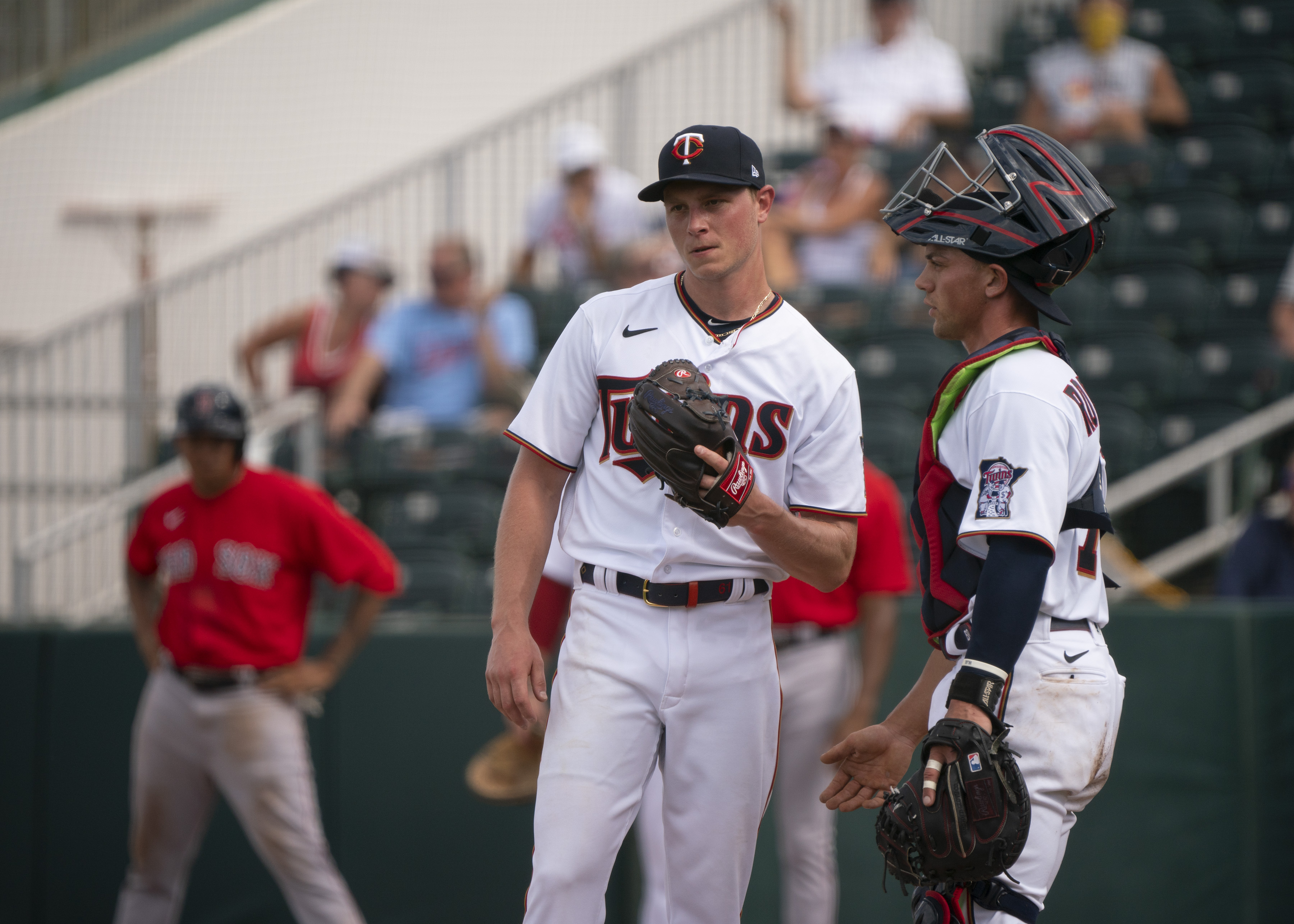 After a season off, young Twins catcher Ben Rortvedt hopes to catch on