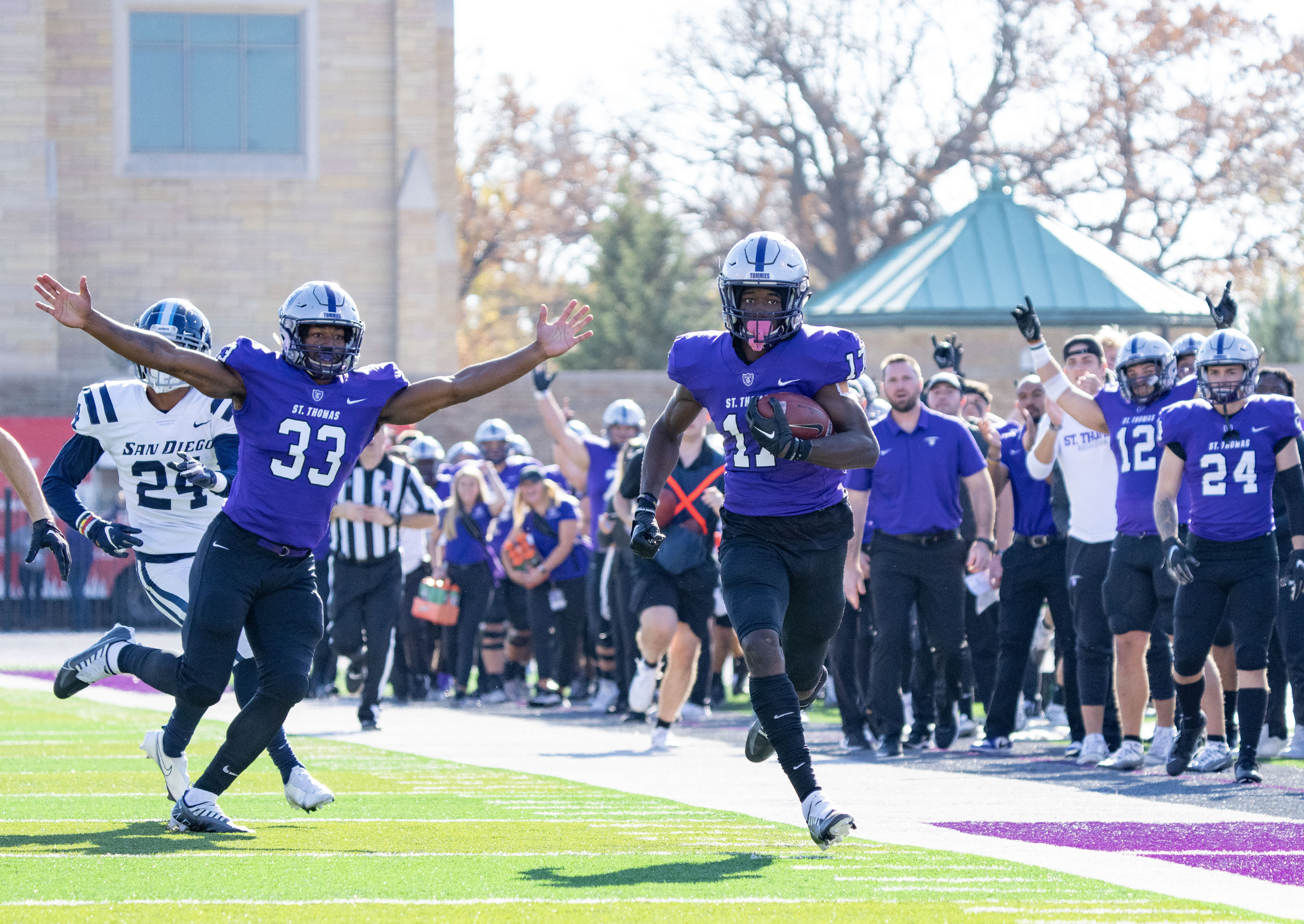 St. Thomas football refuses to get complacent with early DI success