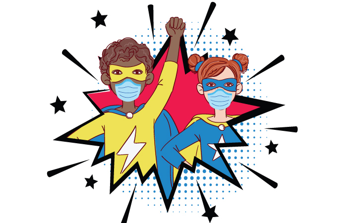 How to get your kids to wear face masks, with a little help from their ...