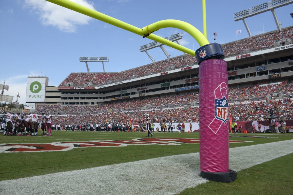 Only 8% from pink NFL merch goes to breast cancer research