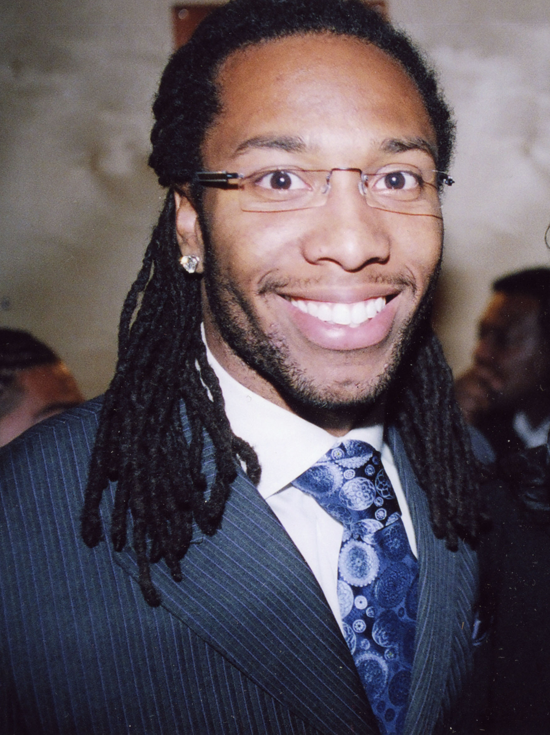 Larry Fitzgerald Brille Watch: Larry Fitzgerald Speaks To Notre Dame