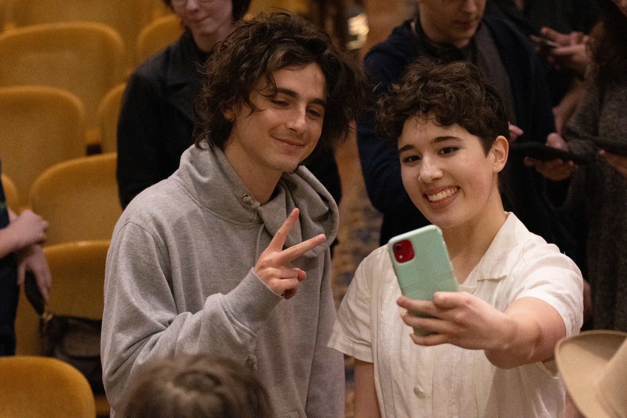 New photos show Timothée Chalamet on set as Bob Dylan