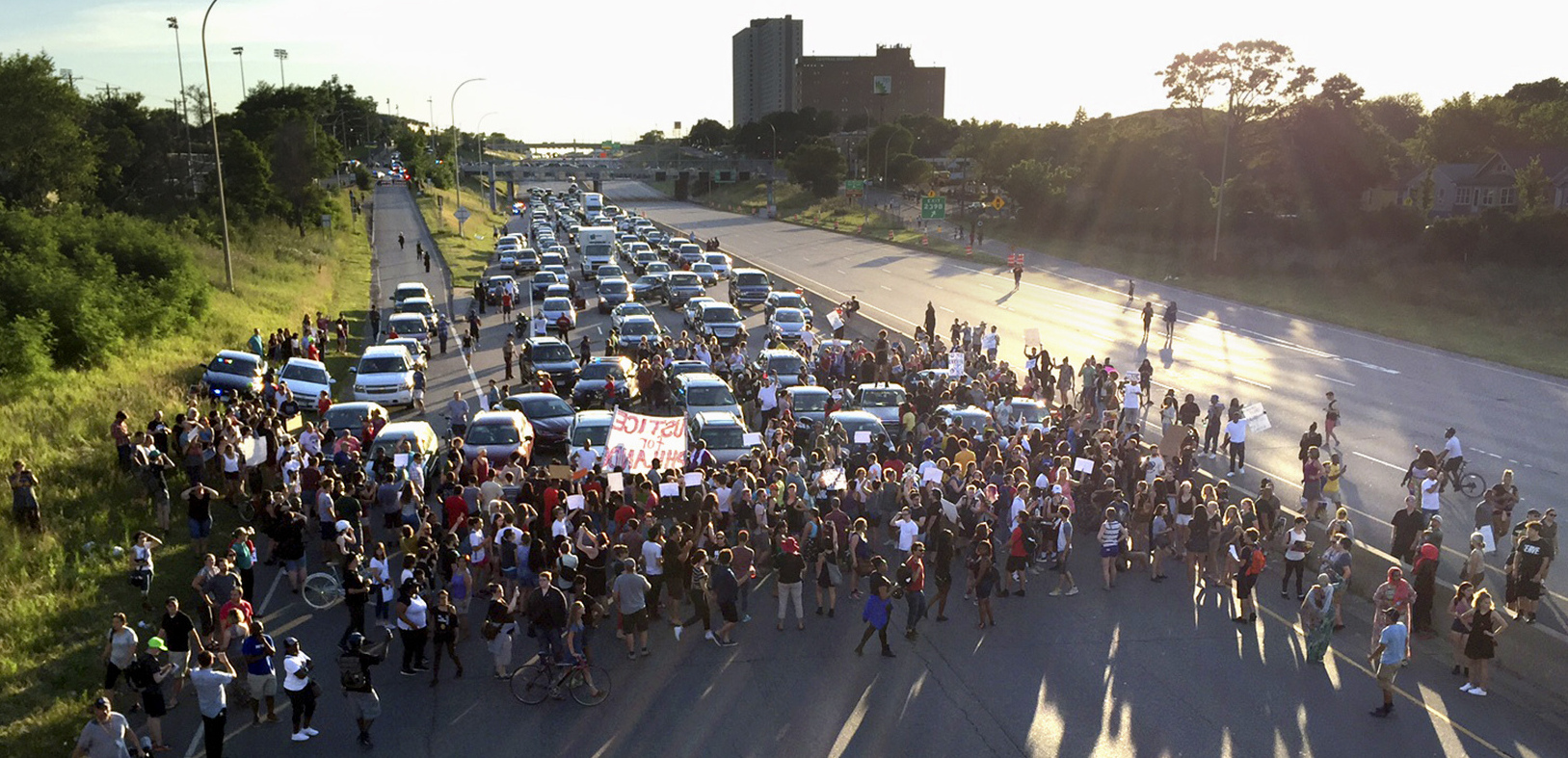 Protesters endanger themselves and others when blocking highways