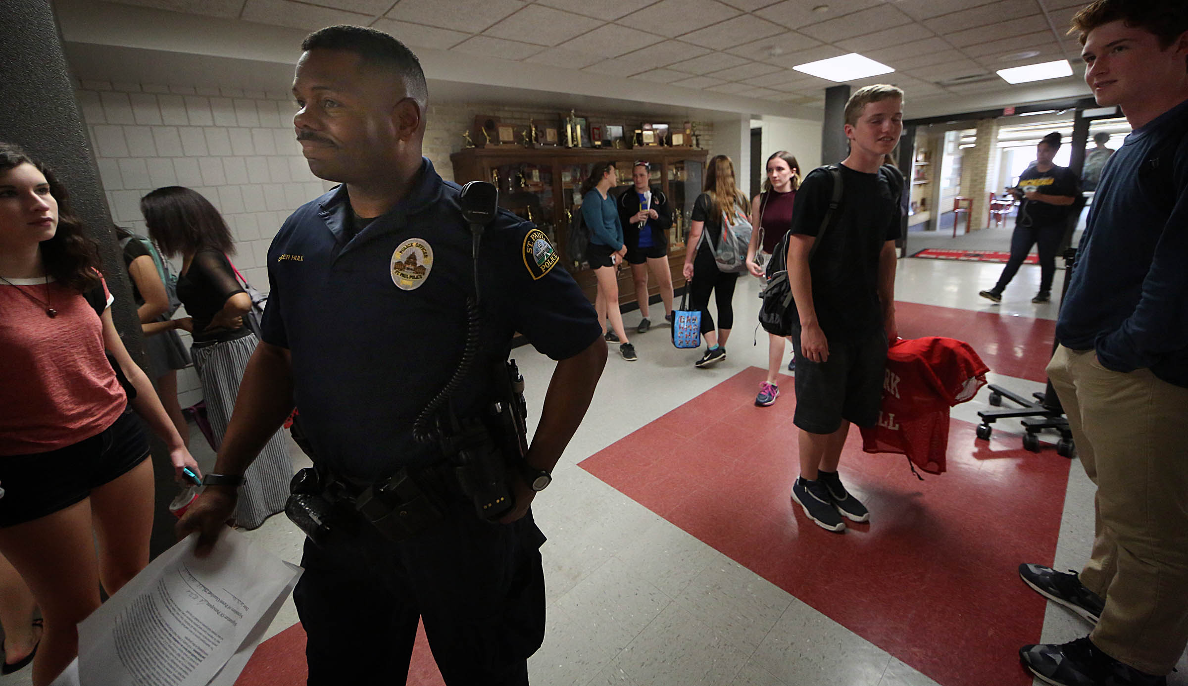 Clarify rules to get officers back in school