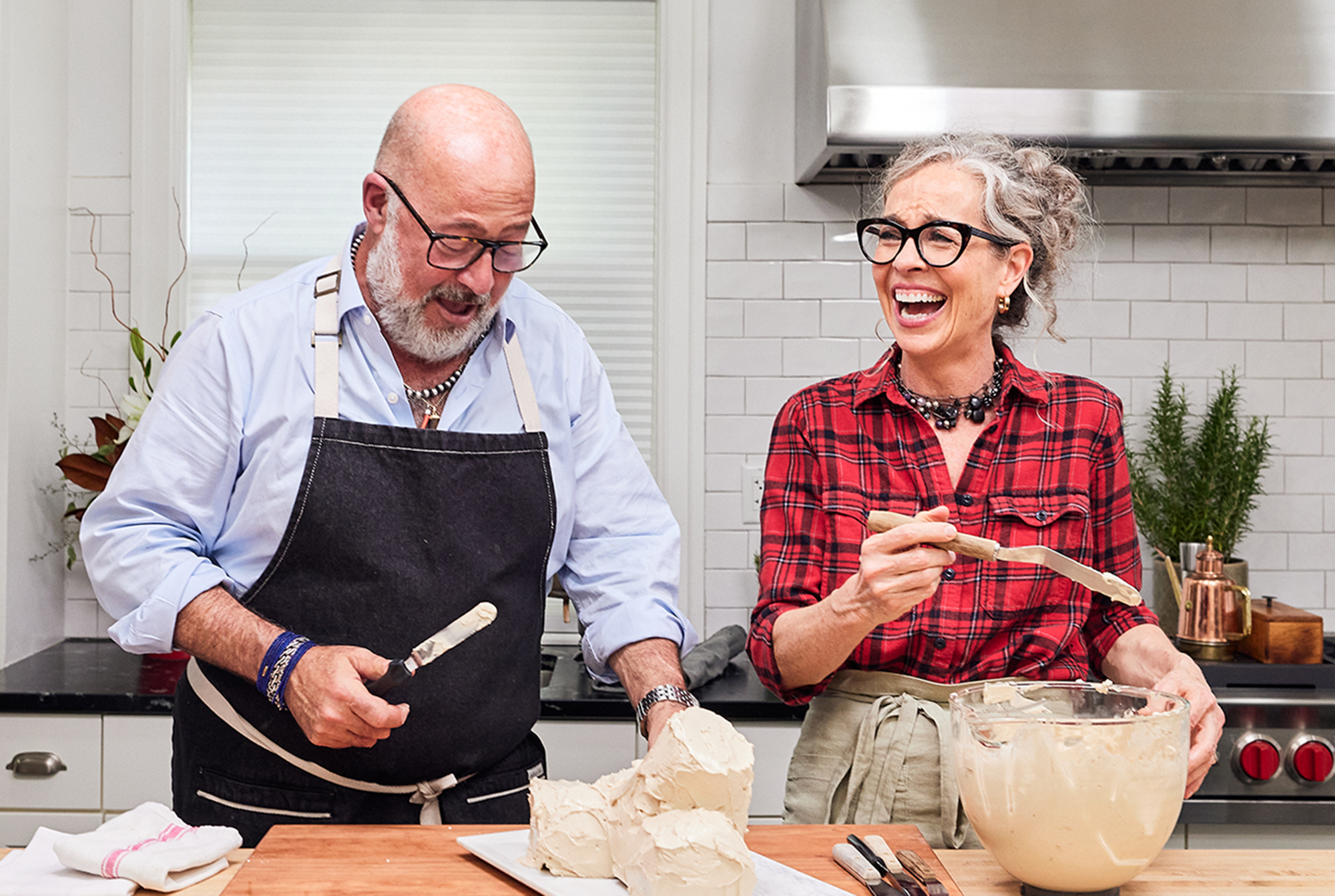 Usher in the holidays with Zoë François and Andrew Zimmern