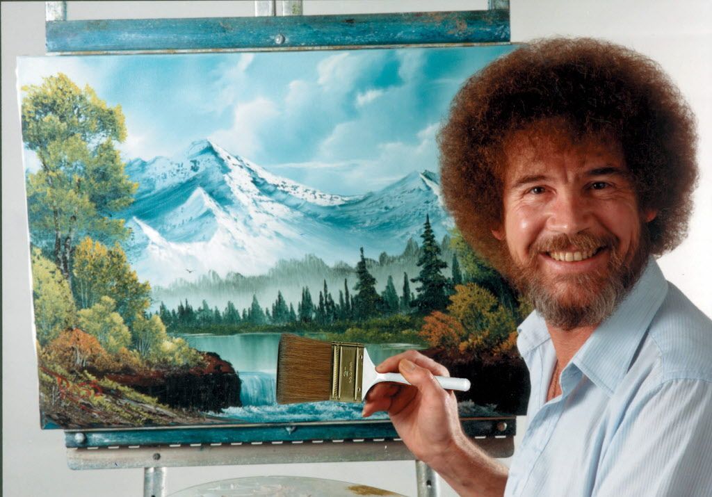 Happy little farce: Bob Ross' afro was actually a perm; Internet goes ...