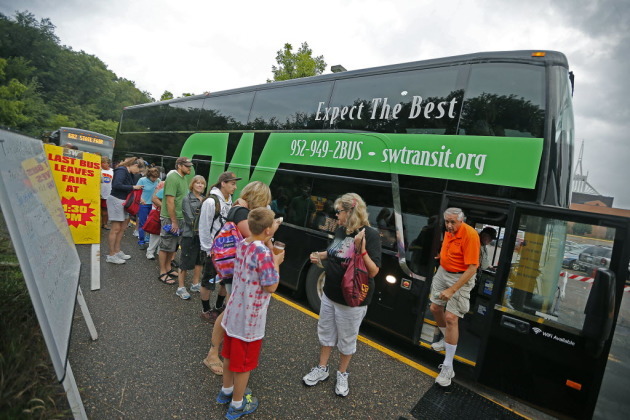 Despite daily records, overall State Fair bus ridership falls