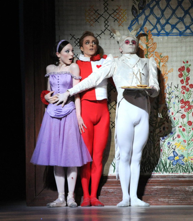 Royal Opera Ballet performs 'Alice's Adventures in Wonderland'
