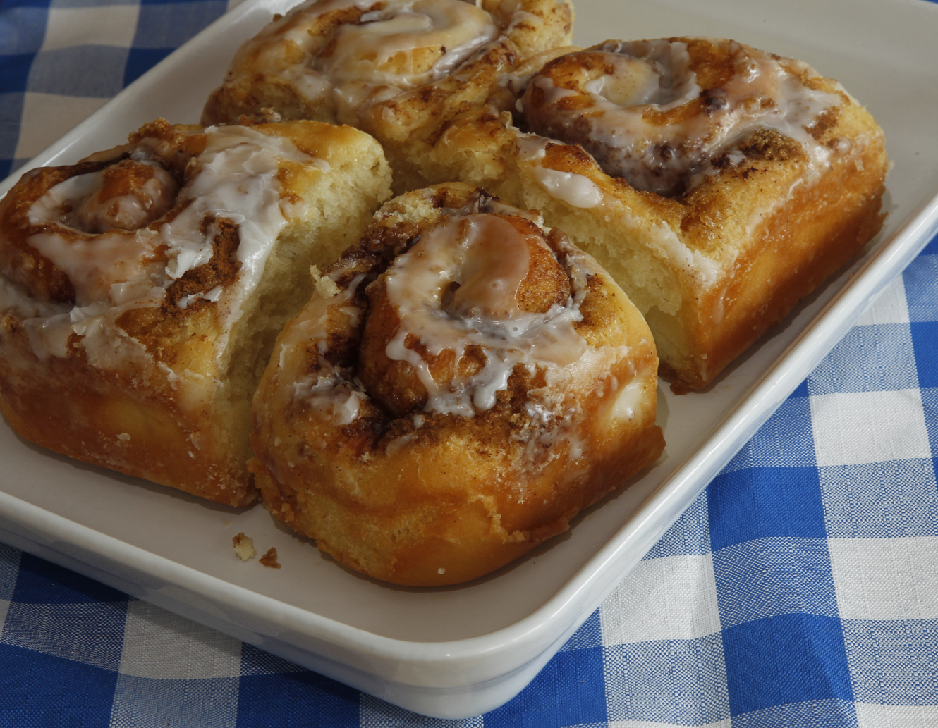 Time to rock with cinnamon rolls