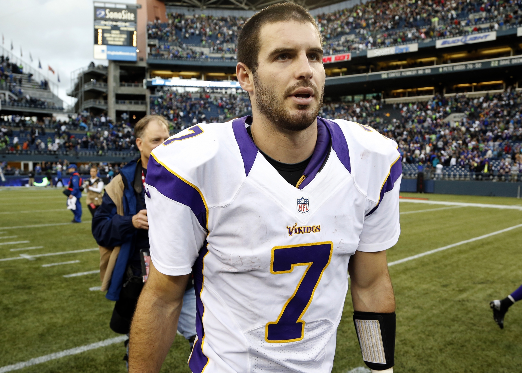 Vikings GM Rick Spielman said he ballparked Christian Ponder's stats ...