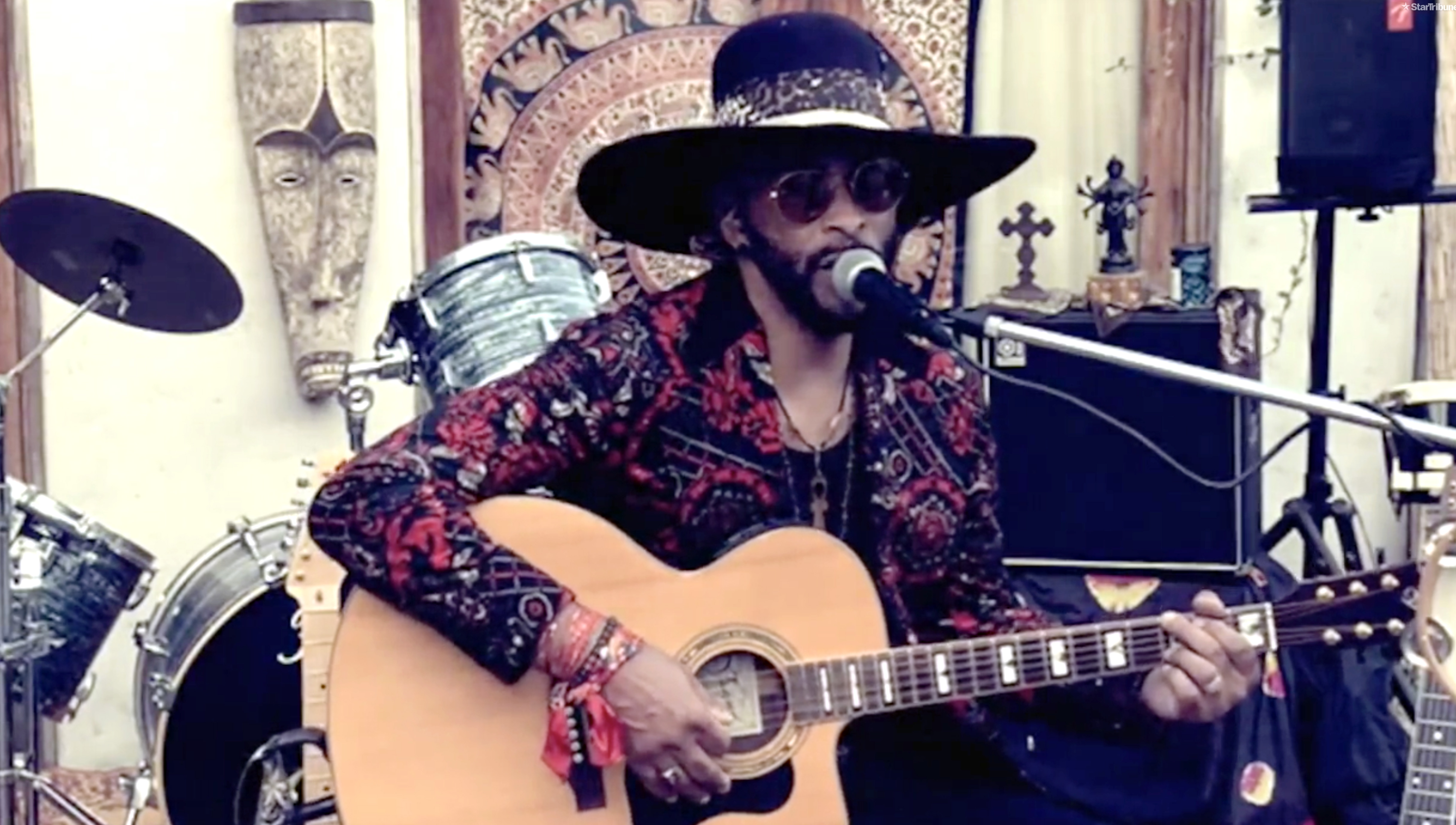 Prince's old friend Andre Cymone speaks in music to a 'World on Fire'