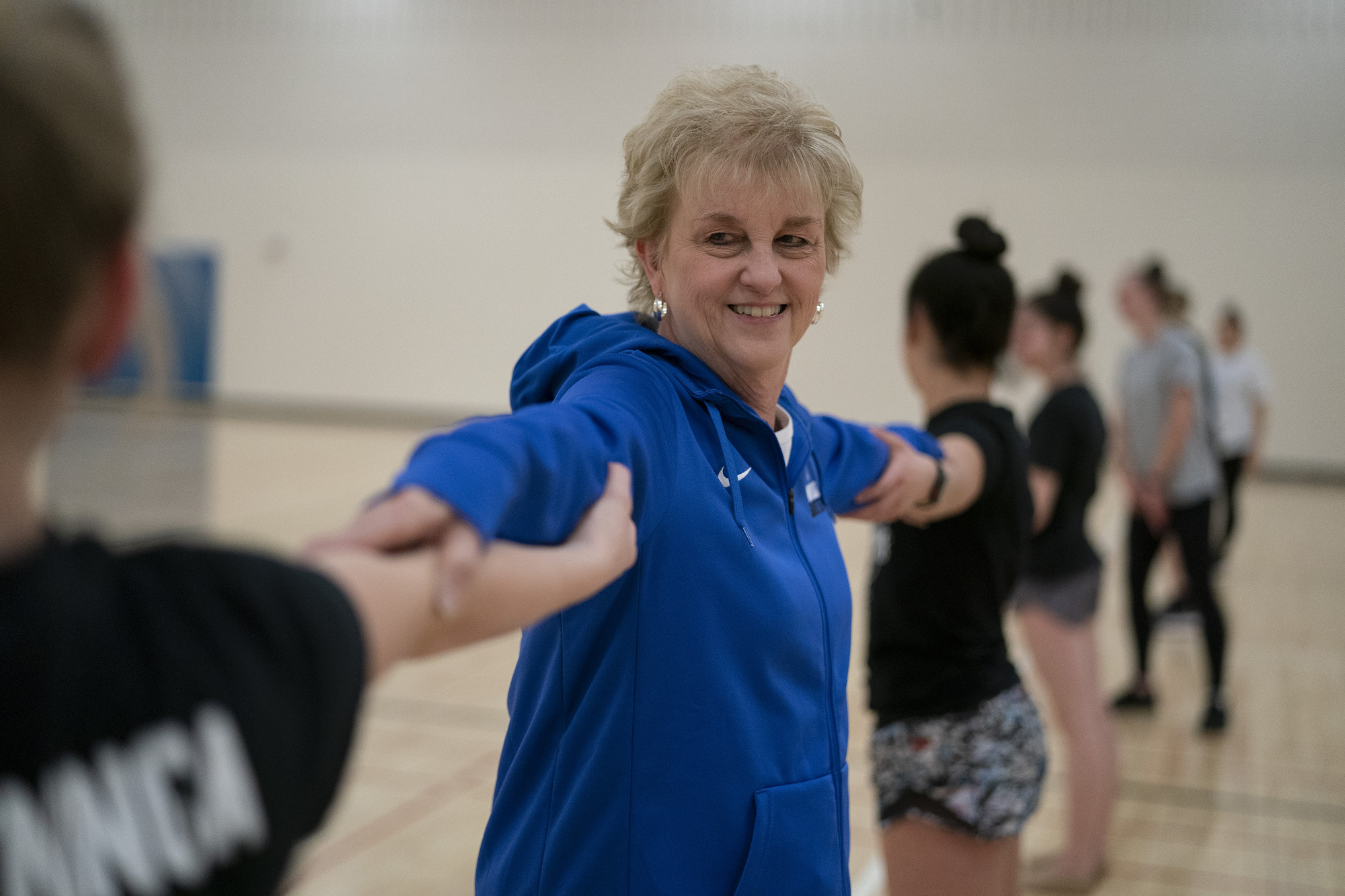 Dance team pioneer 'Swig' bows out of formations after 44 years