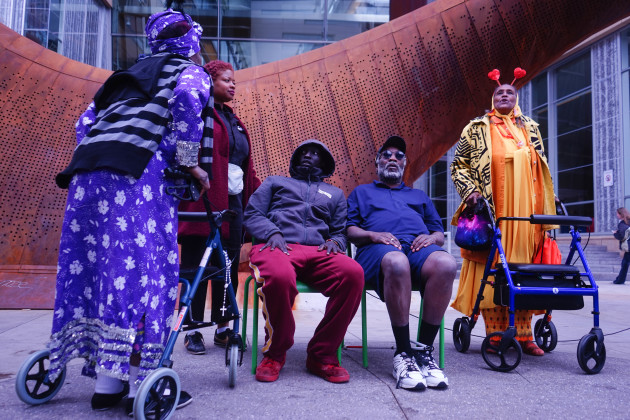 Actors who've been without homes perform for Hunger and Homelessness ...