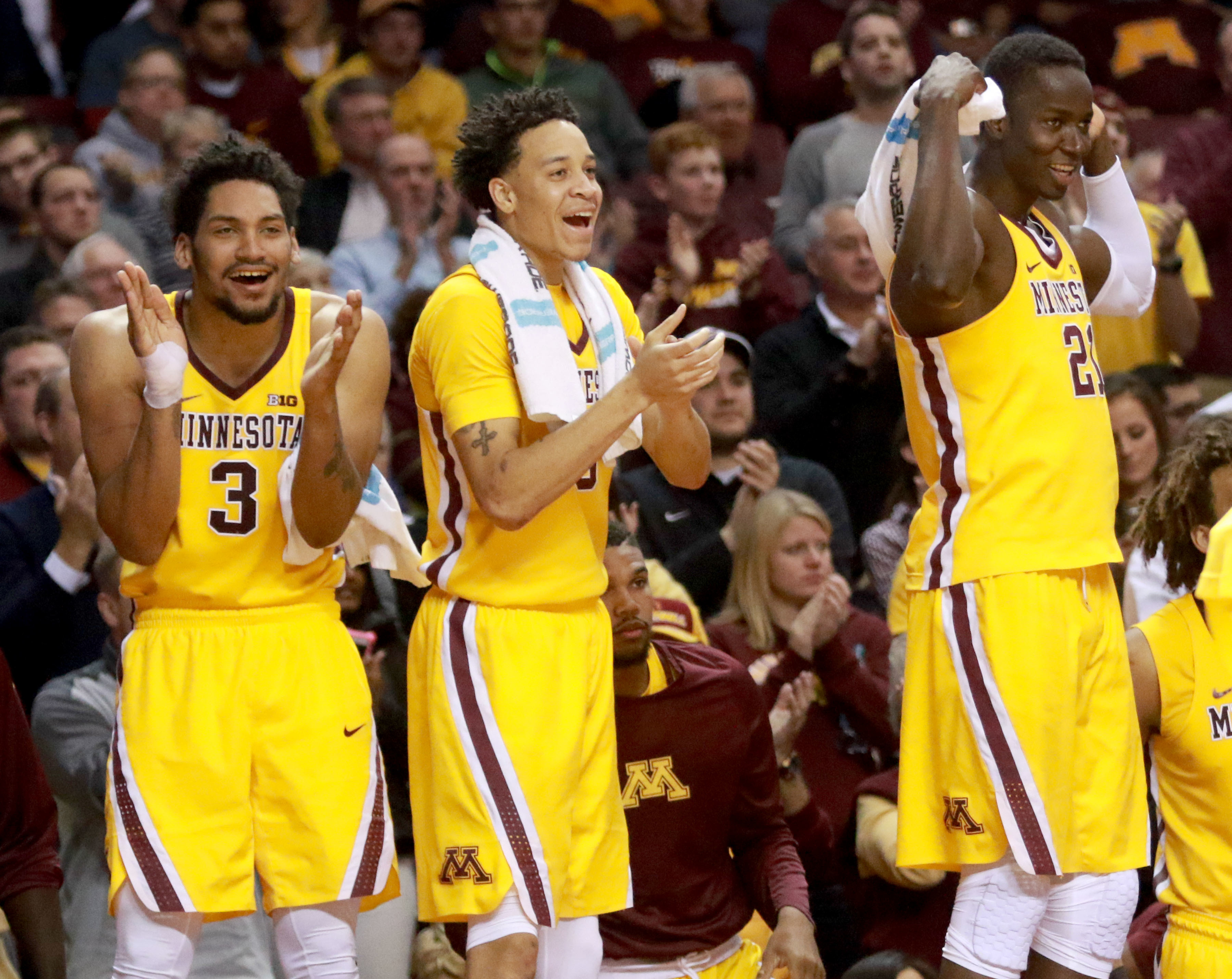 First glimpse of Richard Pitino's Gophers is a much-improved outfit