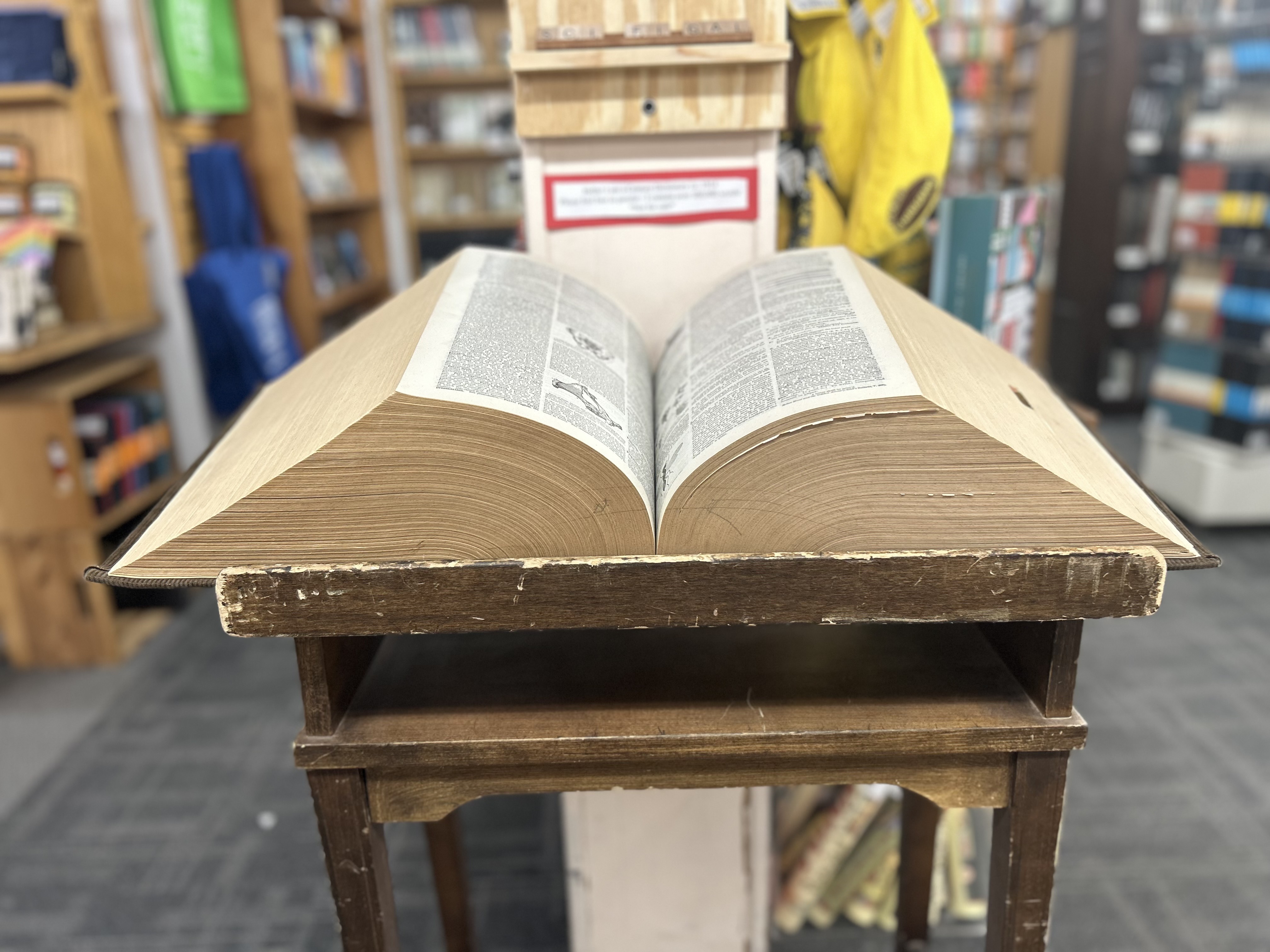 Magers & Quinn in Minneapolis displays a 100-year-old dictionary that ...