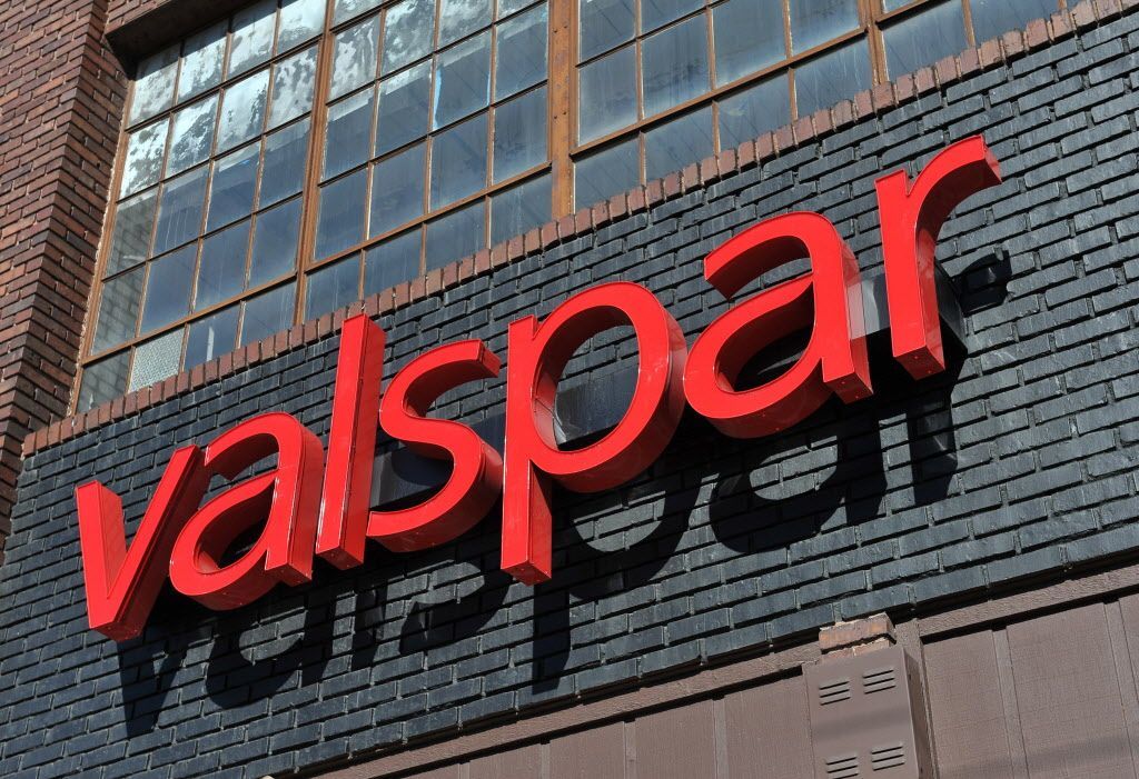 Valspar results affected by merger costs